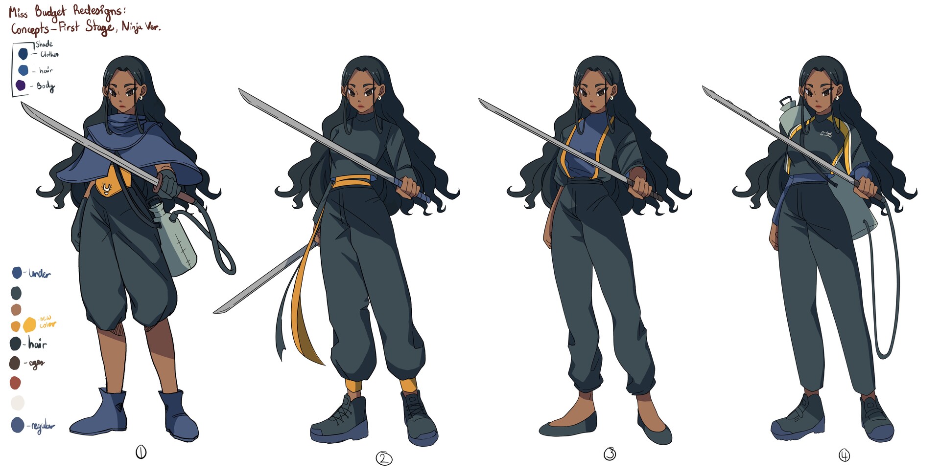 Amor - Character Designs