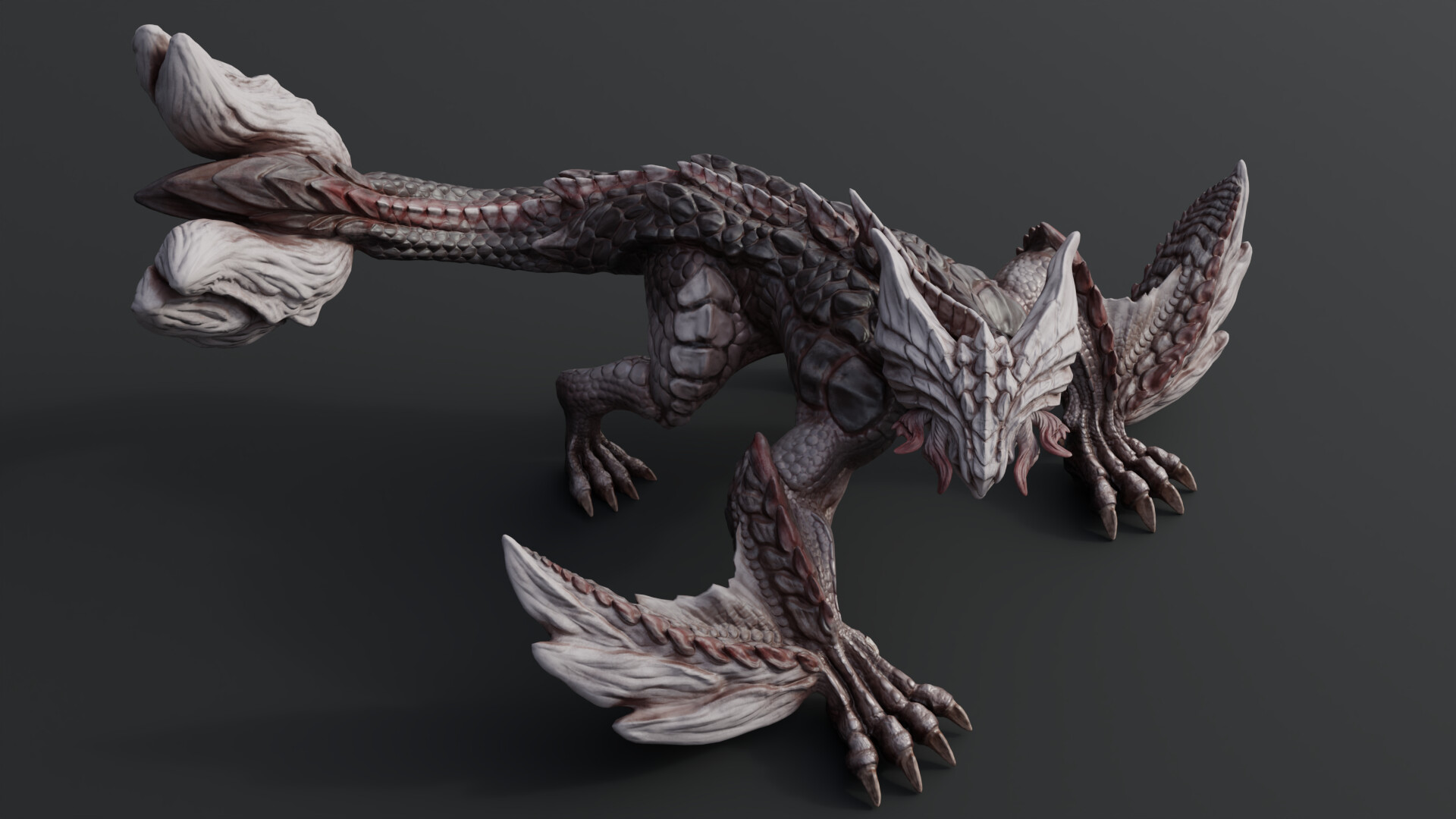 ArtStation - Spiked Dragon