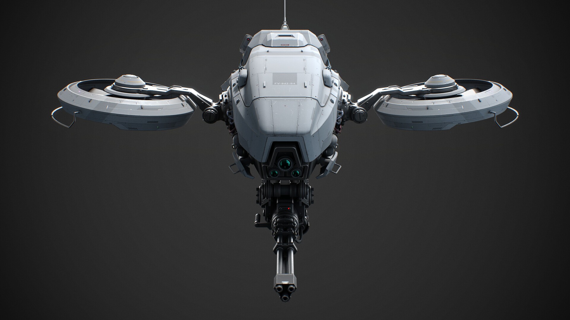 REX Hsu - Sci-Fi Vehicle Series-Drone 02