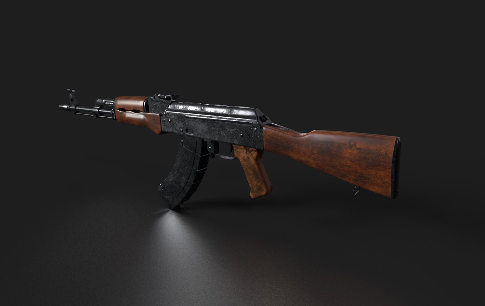 ArtStation - AKM GUN
