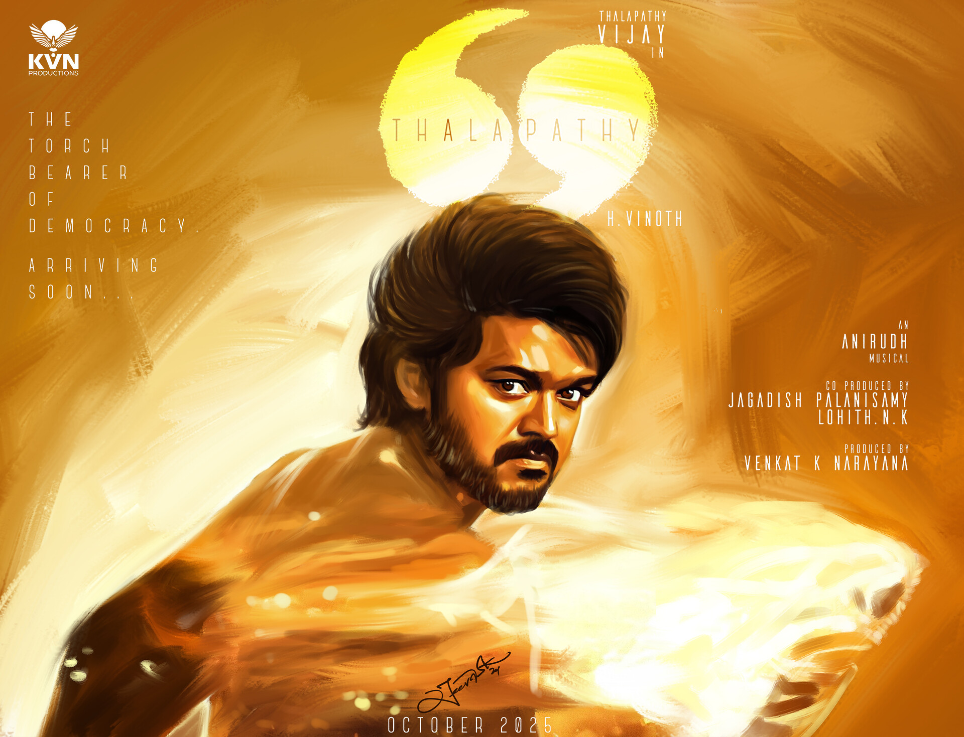 thalapathy poster