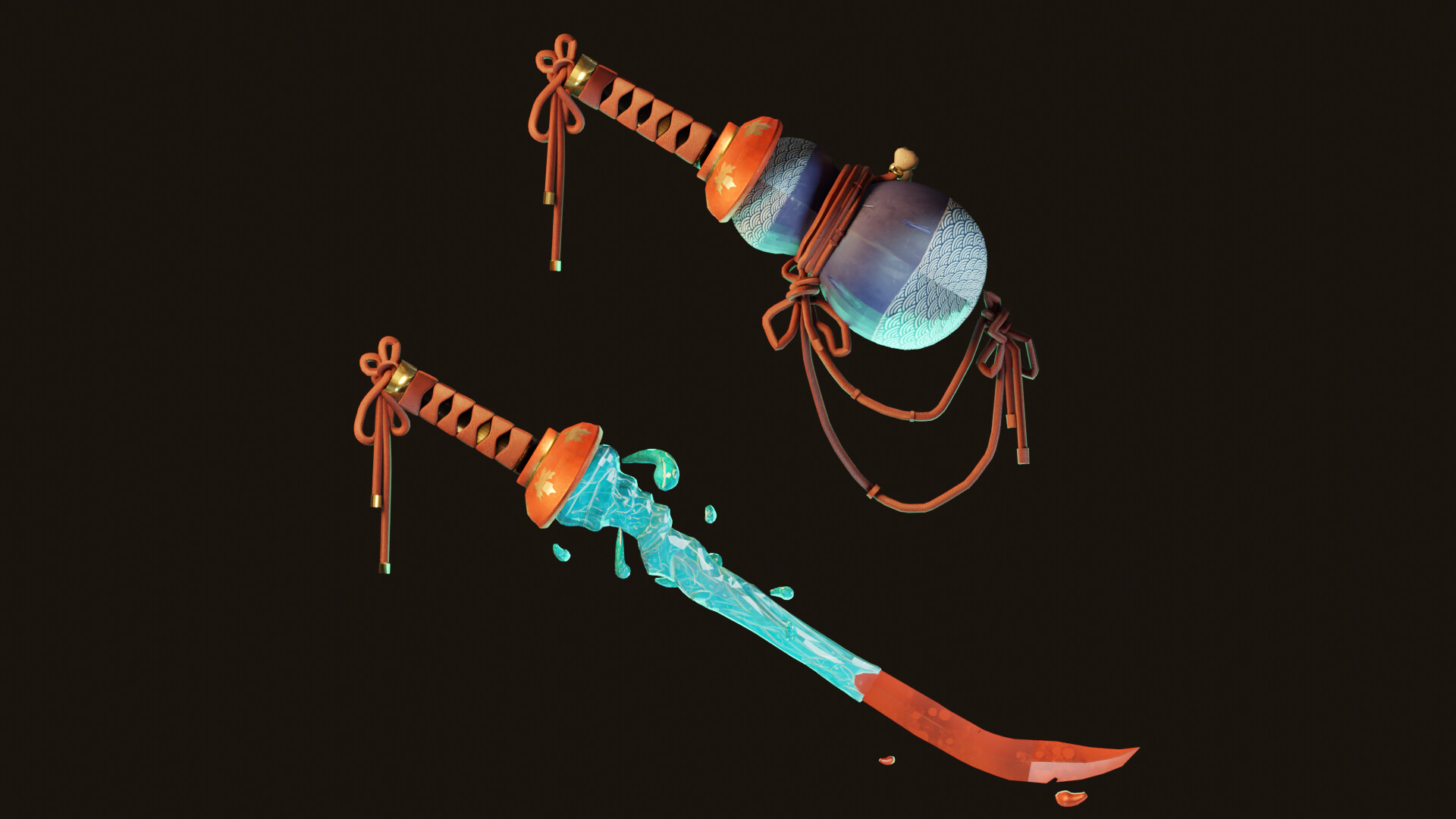 ArtStation - Water Katana