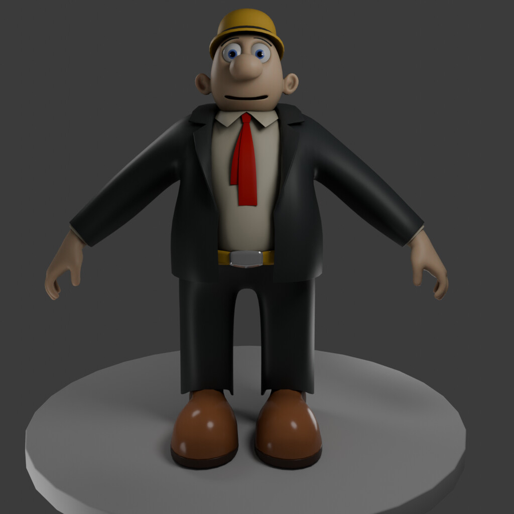 ArtStation - Wimpy from Popeye cartoon