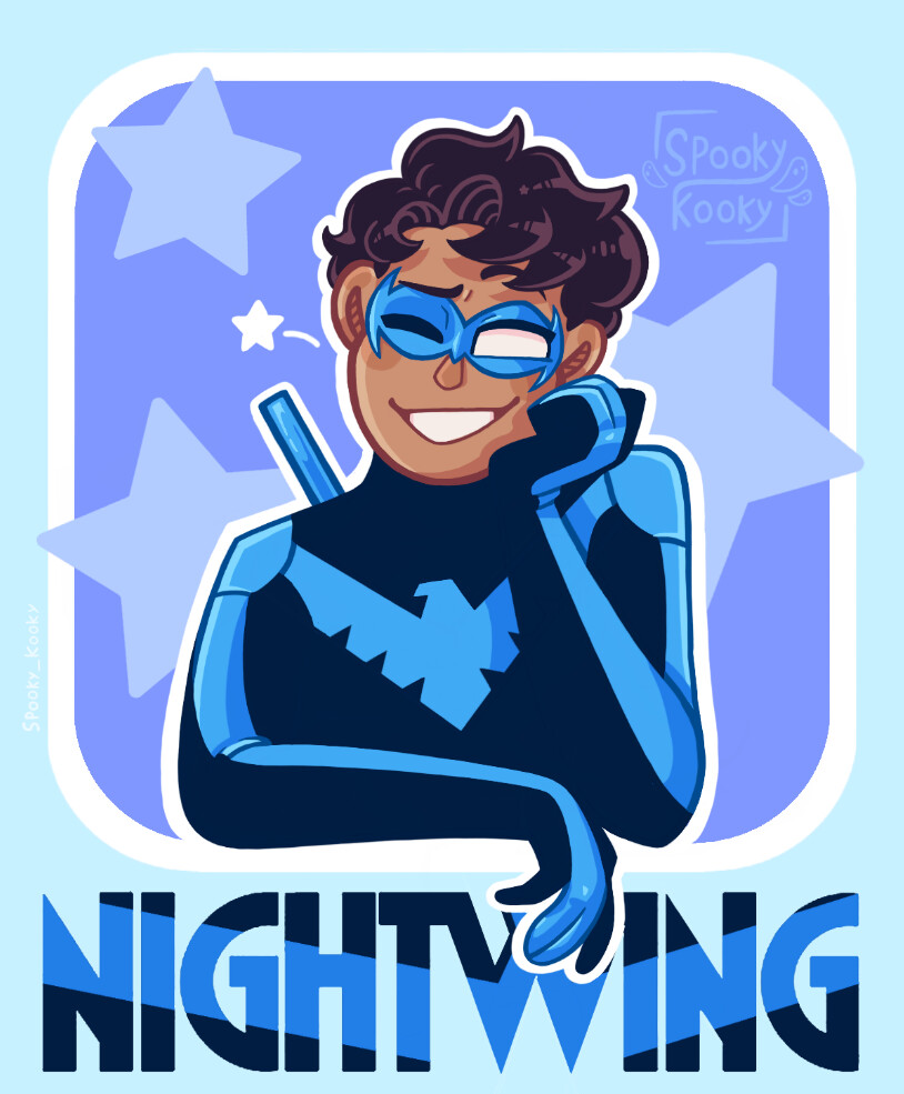 ArtStation - Nightwing Fan-art