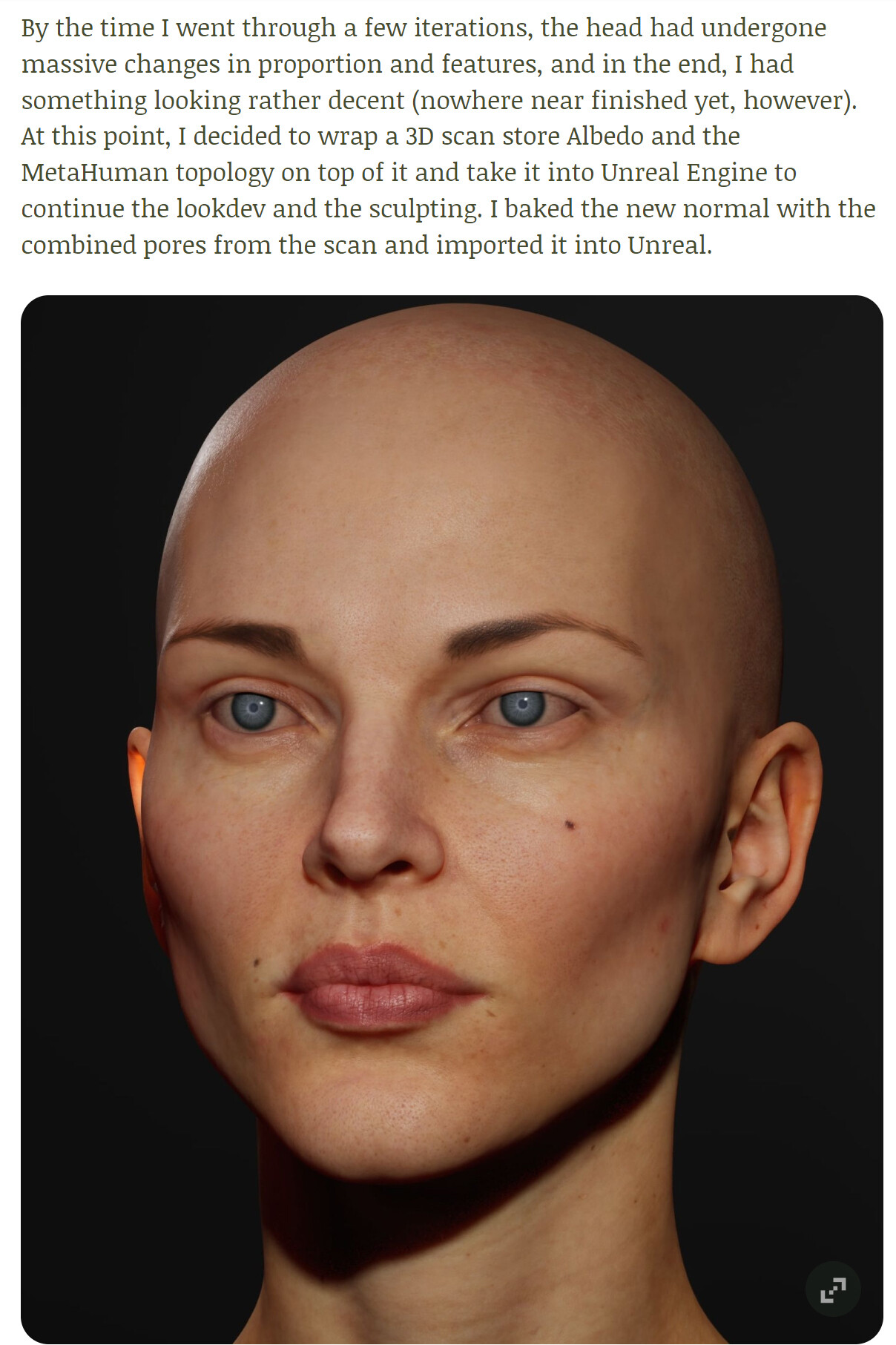 Andrei Dinca - 80Level - Redhead Project - Breakdown