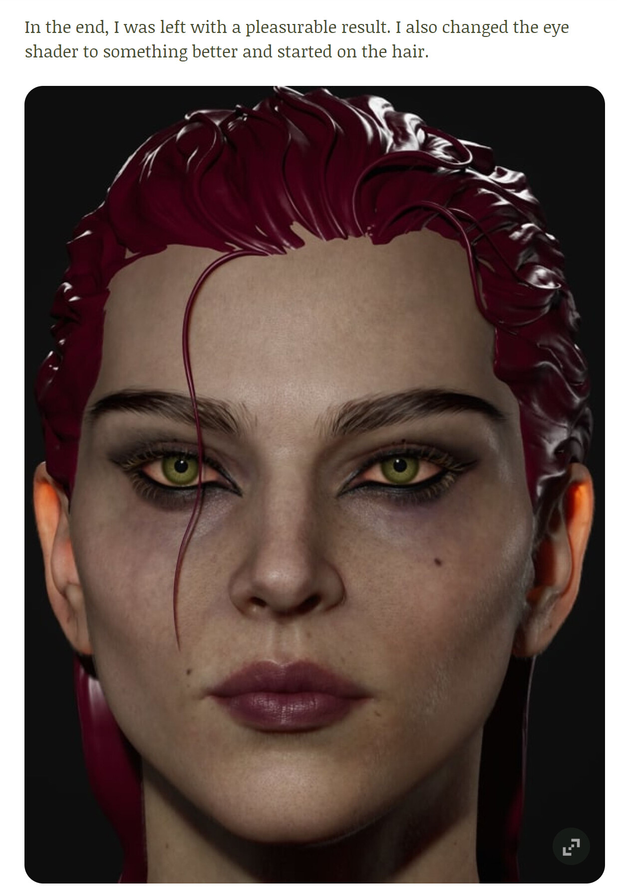 Andrei Dinca - 80Level - Redhead Project - Breakdown