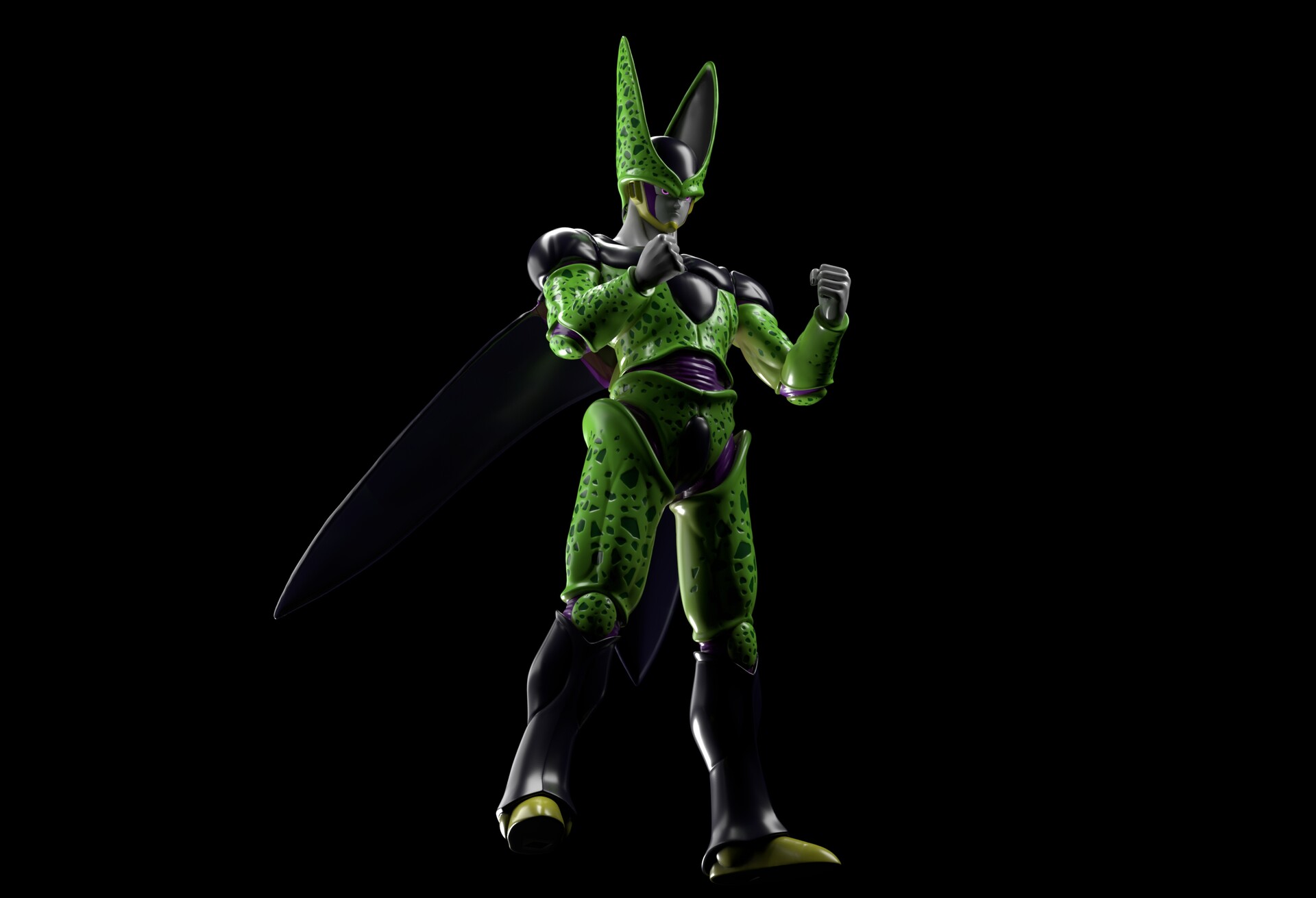 ArtStation - Perfect Cell Dragon-Ball Z