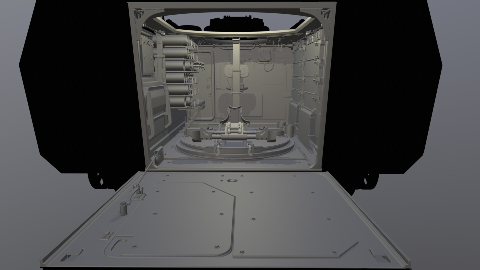 ArtStation - SQUAD M106 HP_Interior