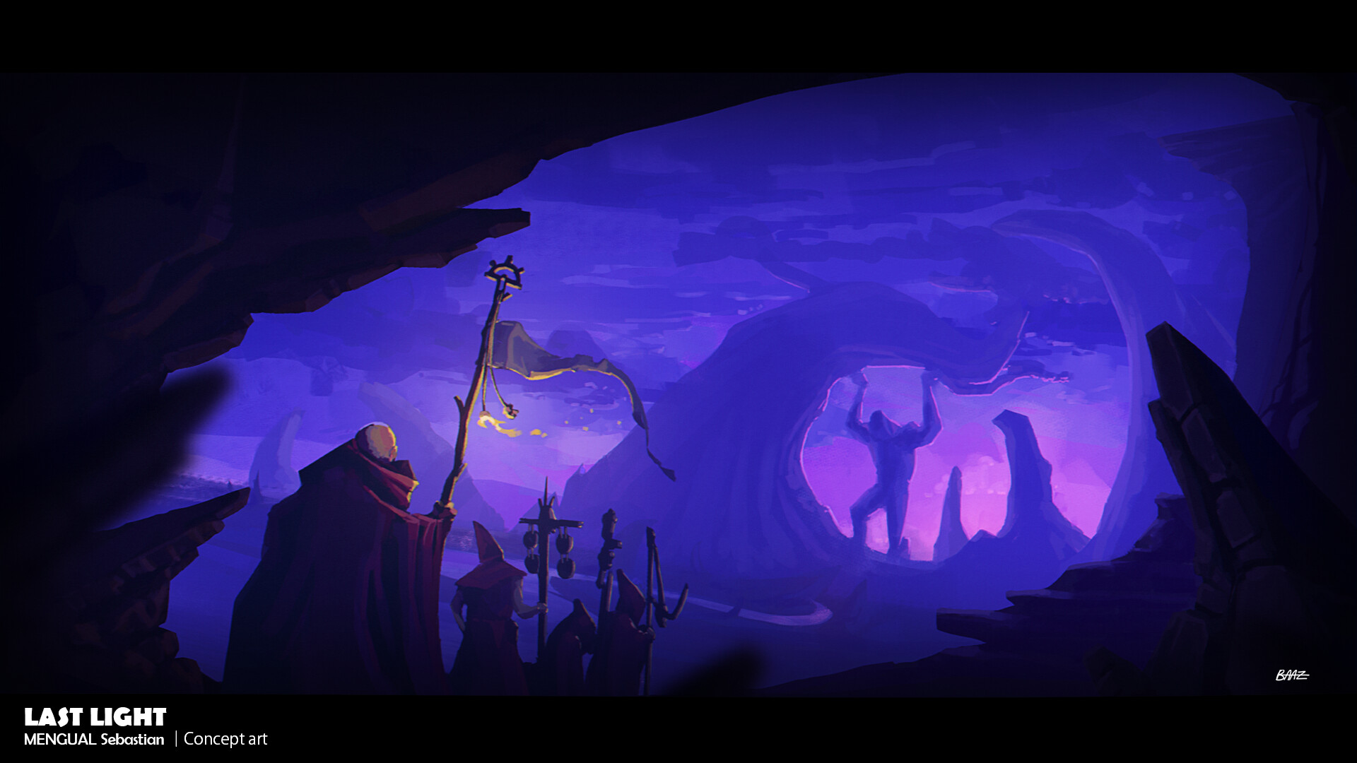 ArtStation - The Last Light - 2D Concept Art