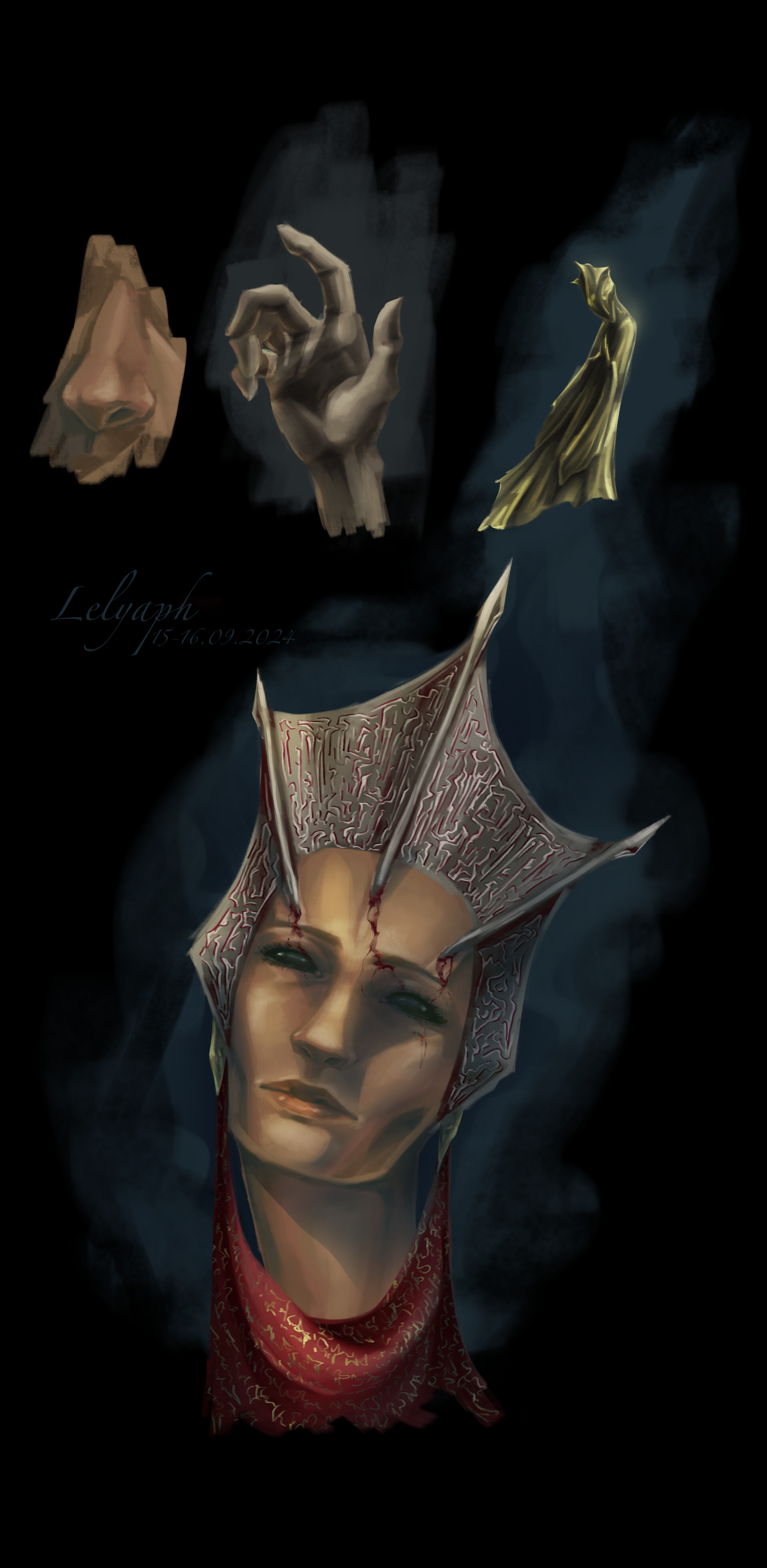 ArtStation - Dark fantasy color study