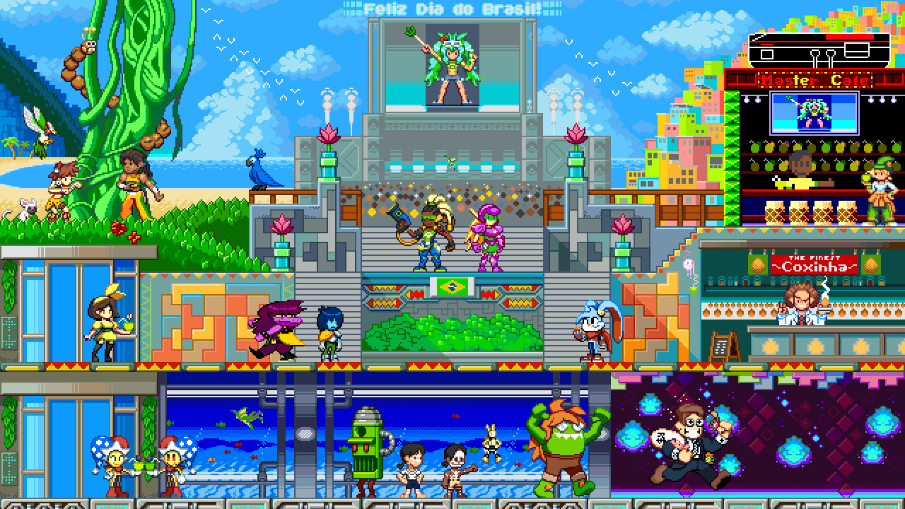 ArtStation - Iconoclasts styled Brazil tribute