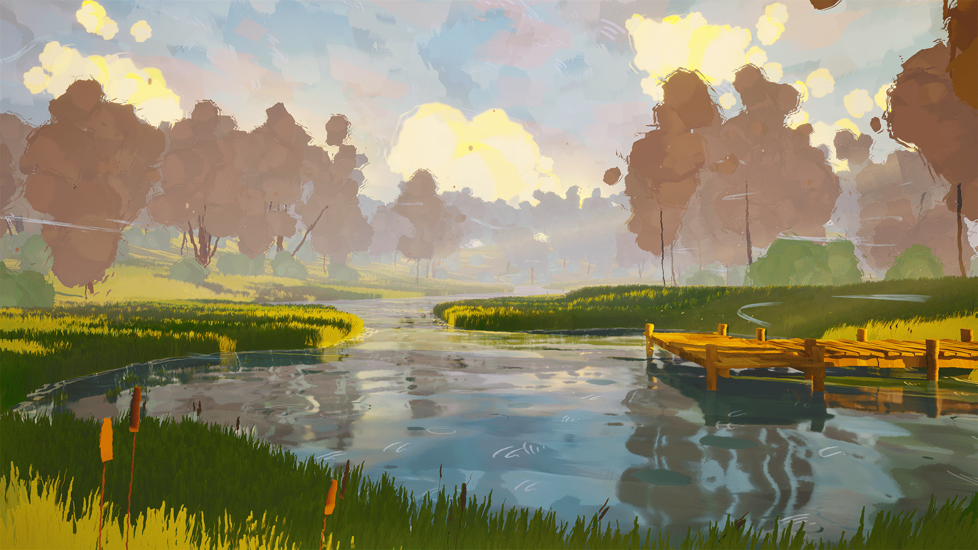 Maurane Teilloux - Peaceful Lake - Unreal Engine 5
