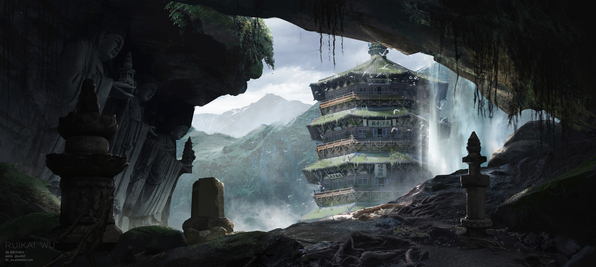 ArtStation - Wooden Tower