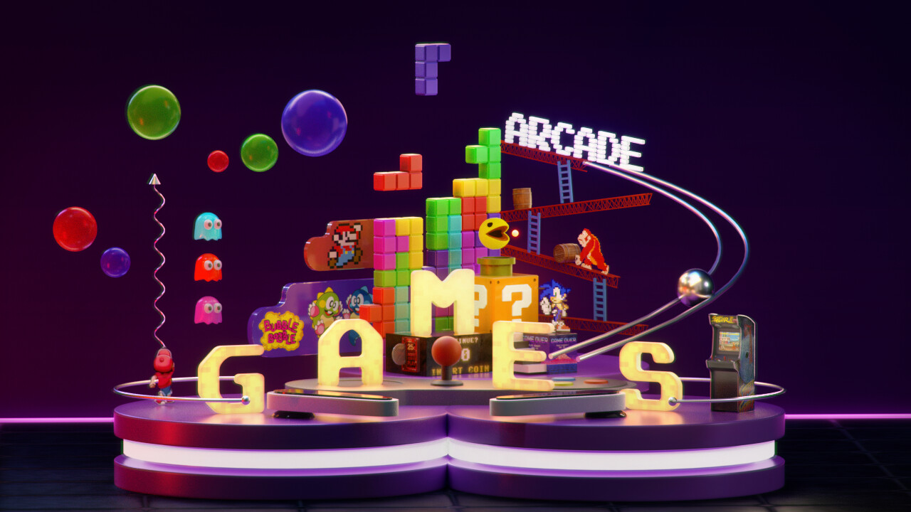 ArtStation - Arcade Games Tribute