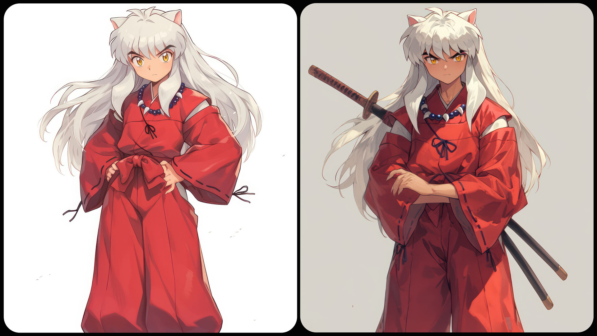 Ferial Studio - 🔹220 Inuyasha - Anime Character Reference Image Pack v ...