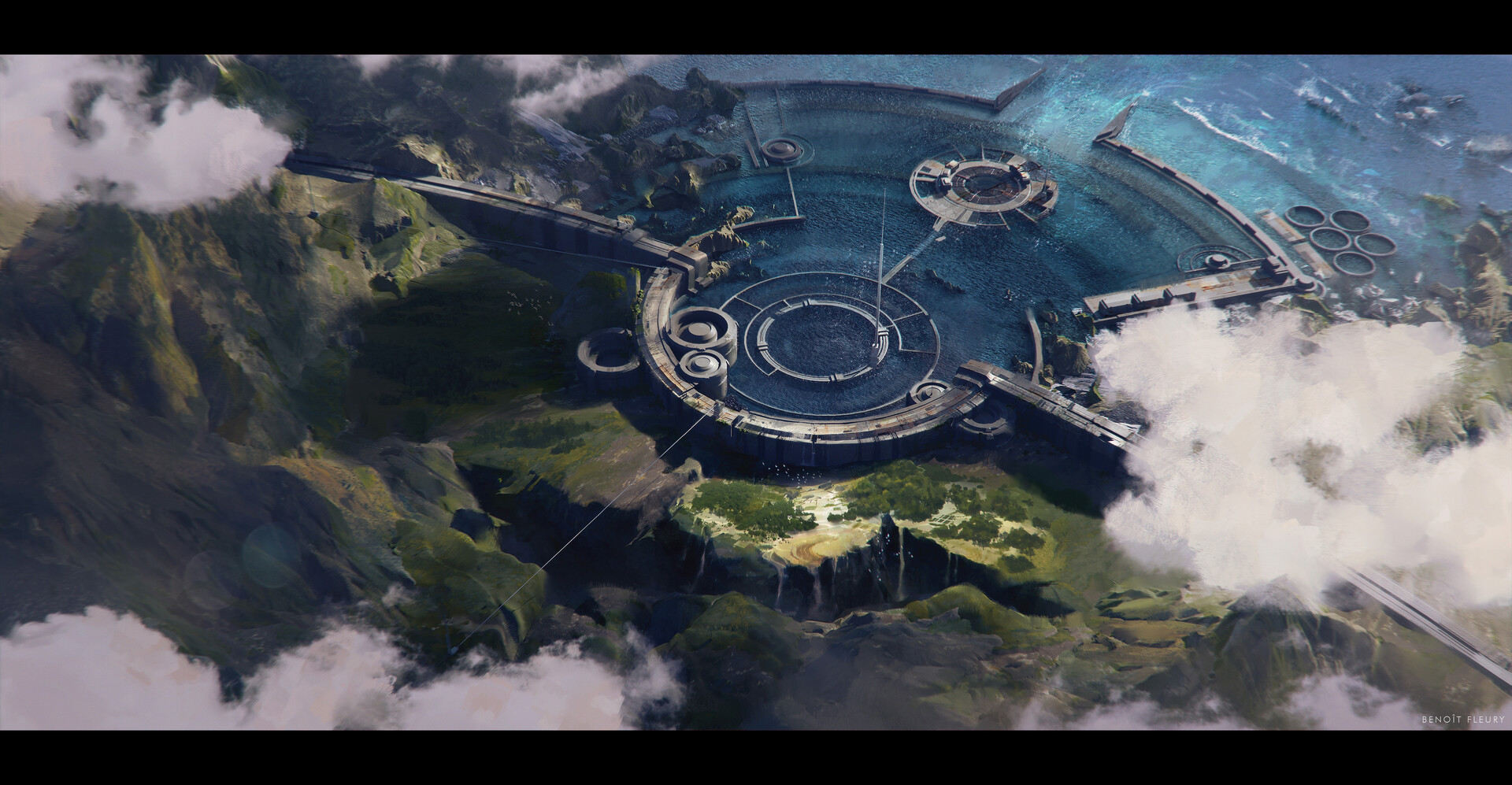 ArtStation - Ocean station design