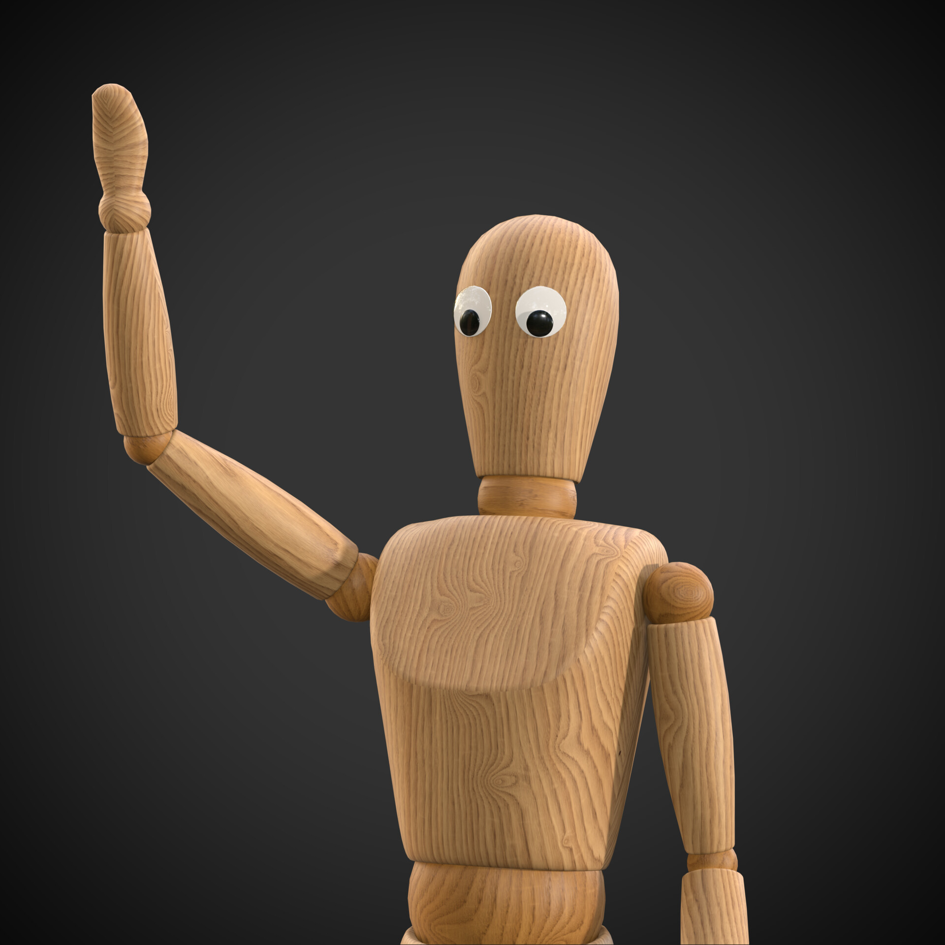 ArtStation - Wooden Dummy