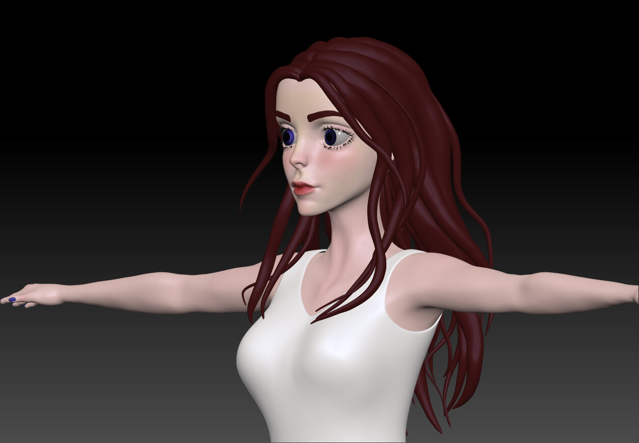 ArtStation - Girls sculpt