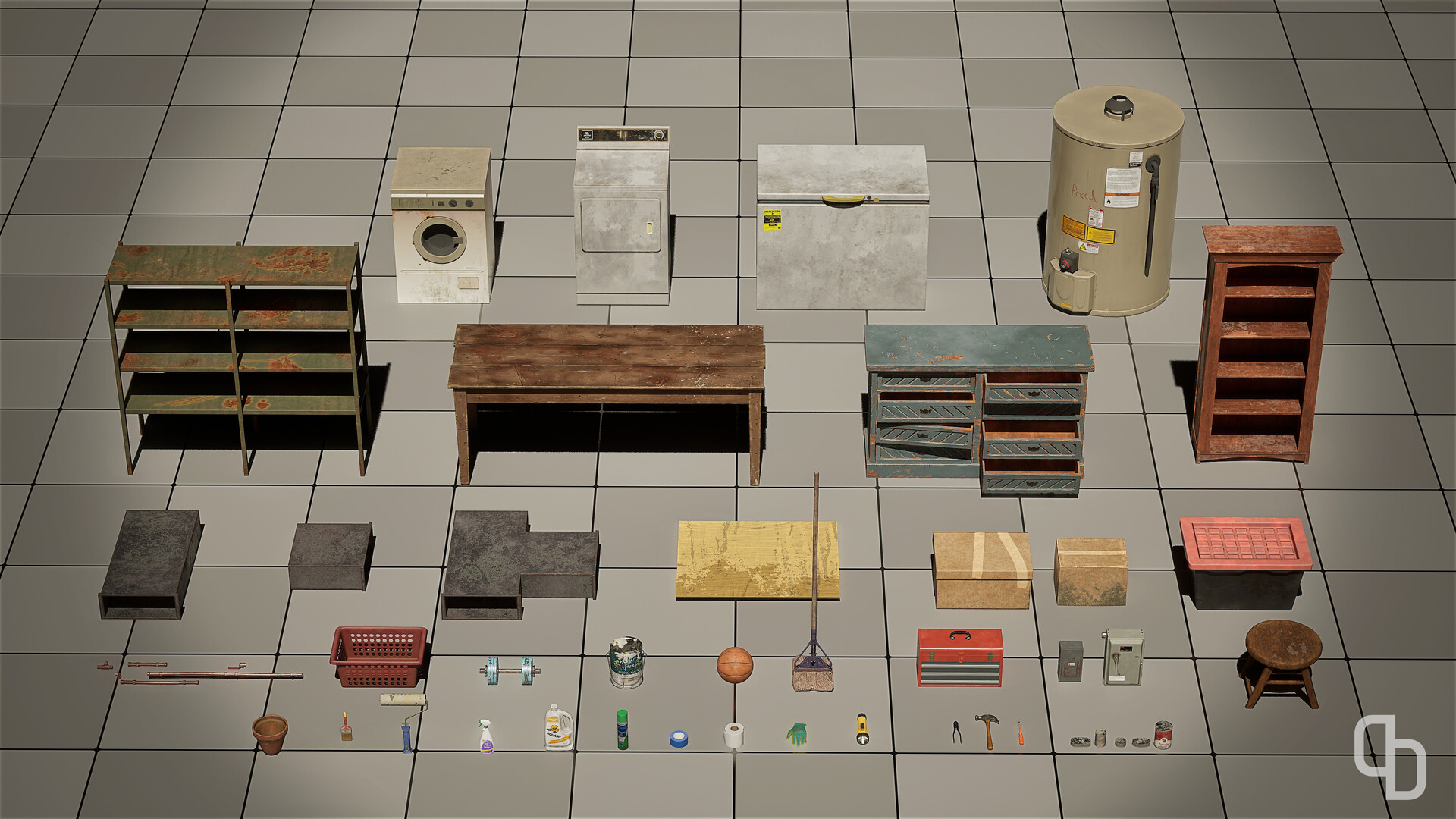 Daniel Dehne - Basement Asset Pack