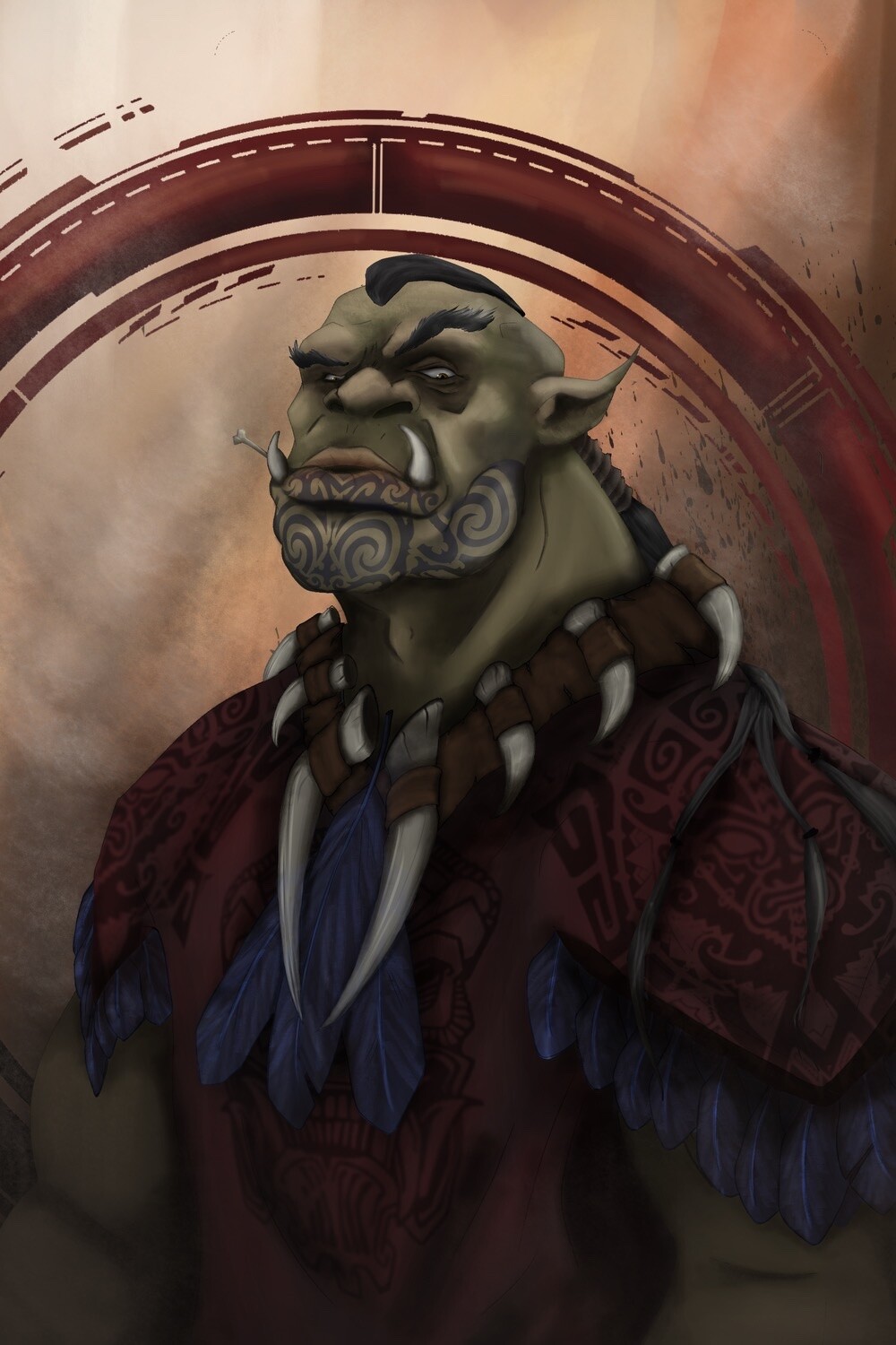 ArtStation - -orc shaman-