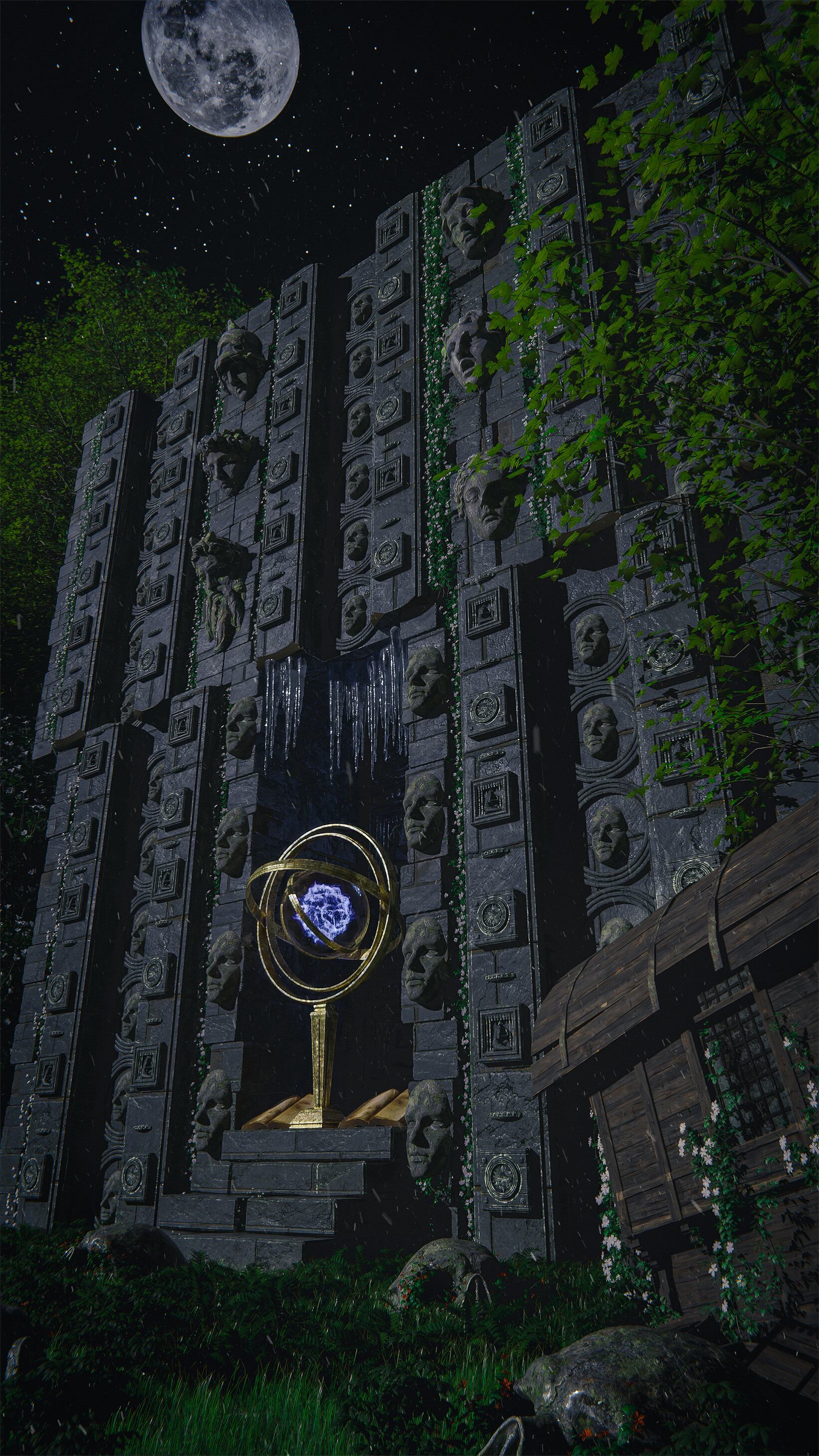 ArtStation - Face Temple