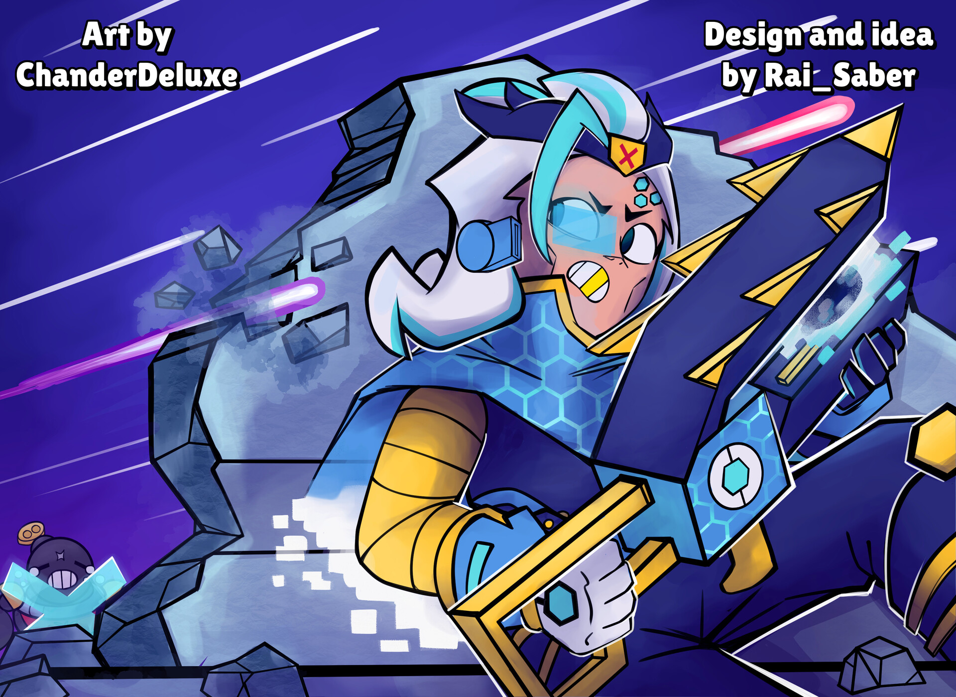 Rai~Saber - Dimension Walker Belle - Supercell Make entry