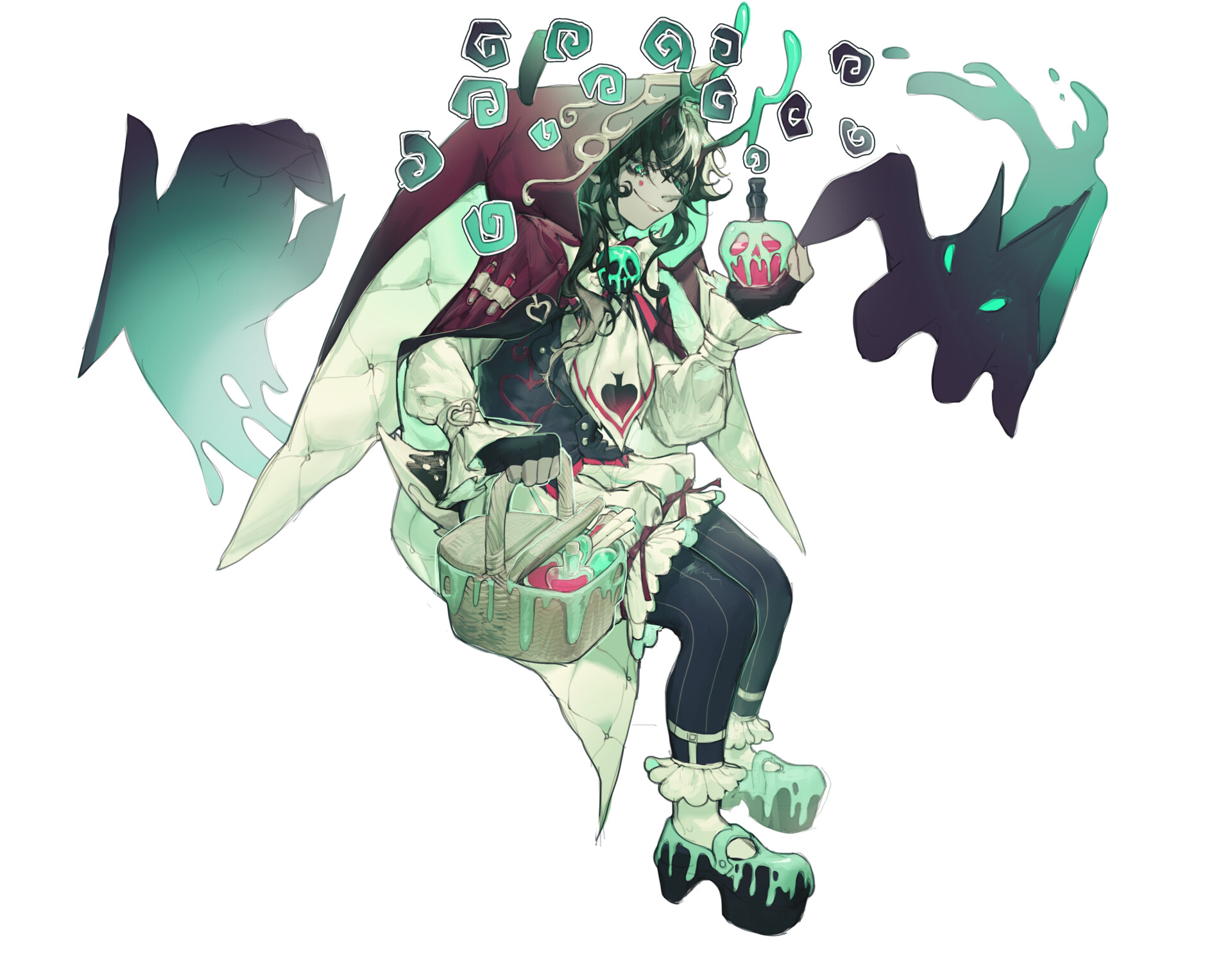 ArtStation - Poisoned apple character design