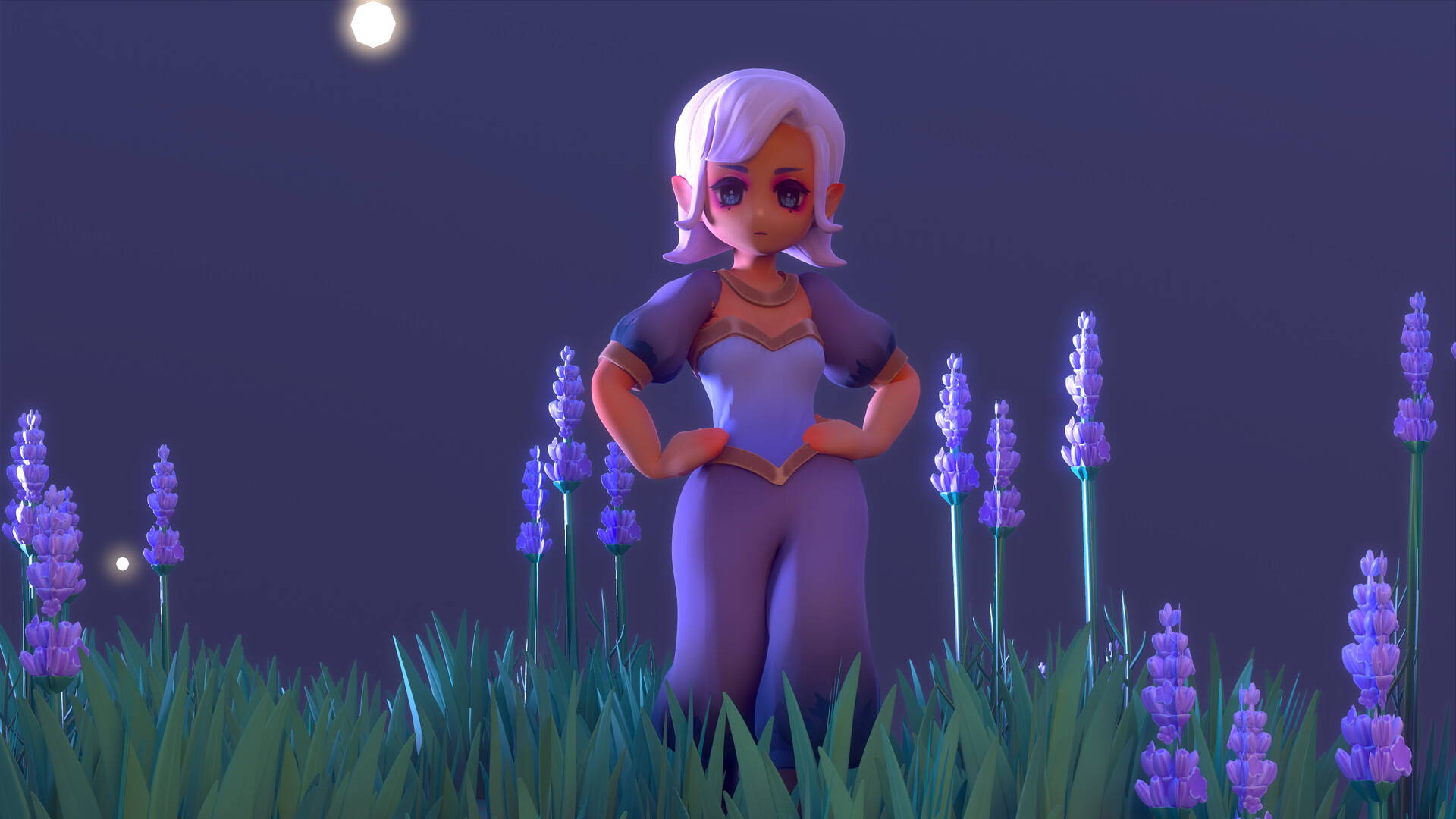 ArtStation - Handpainted Stylized Mage