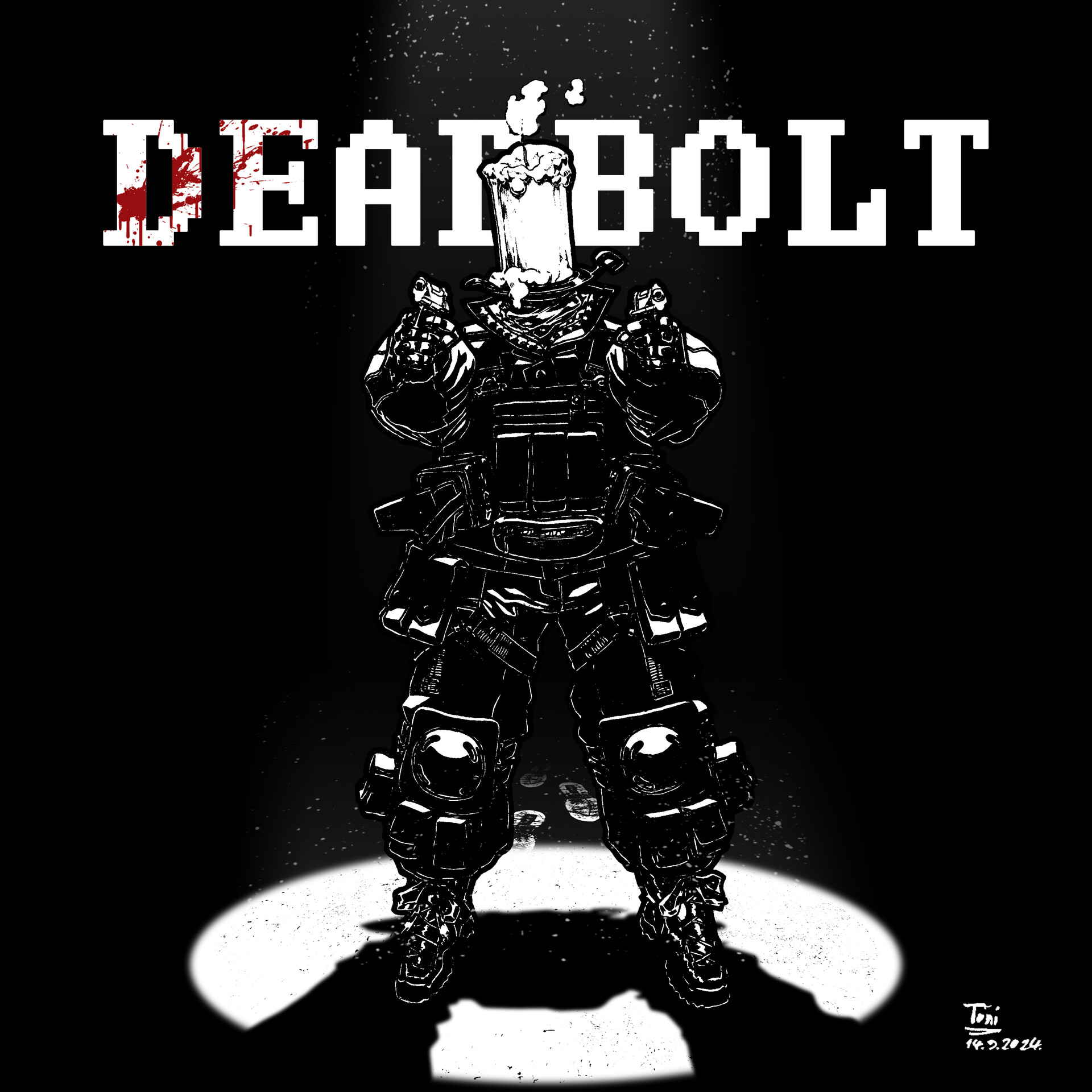 ArtStation - DEADBOLT fan art