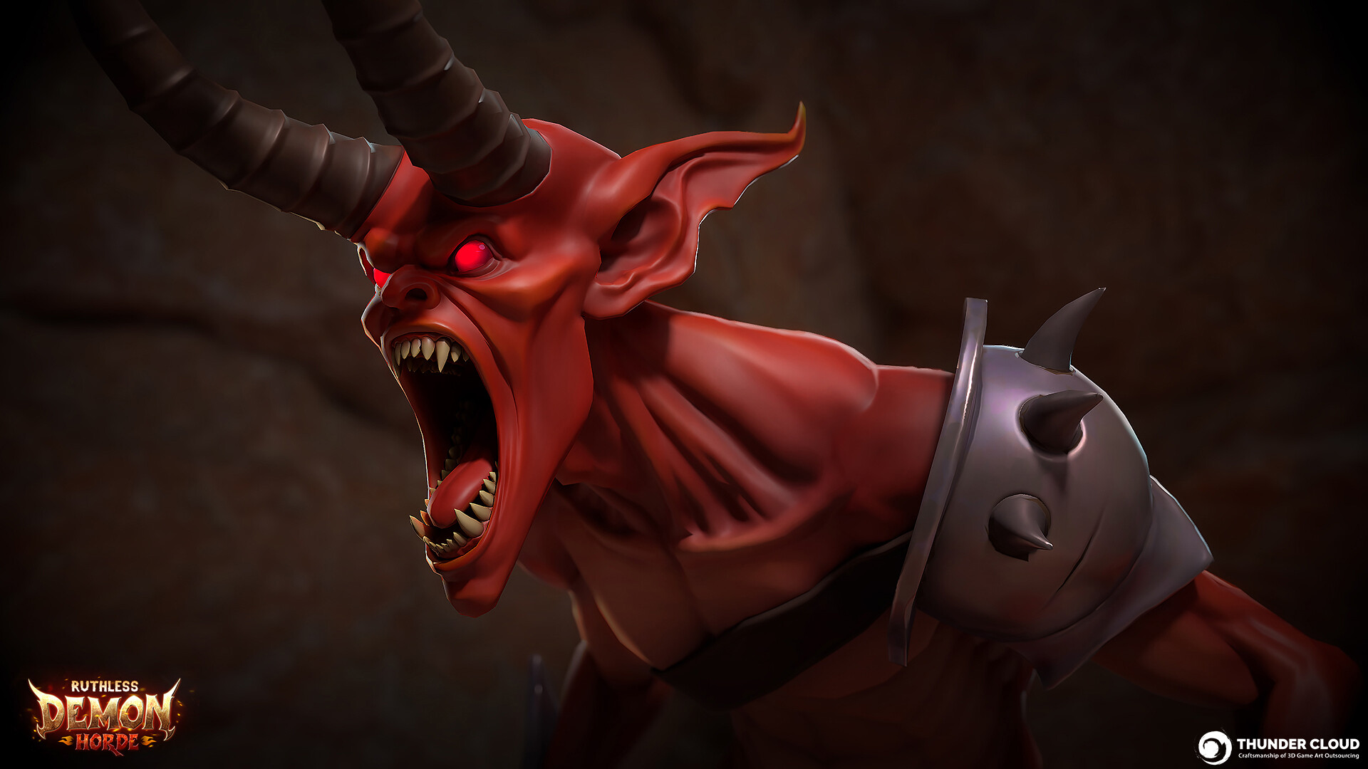 Thunder Cloud Studio - Demon Warrior - Model & Texture Showcase