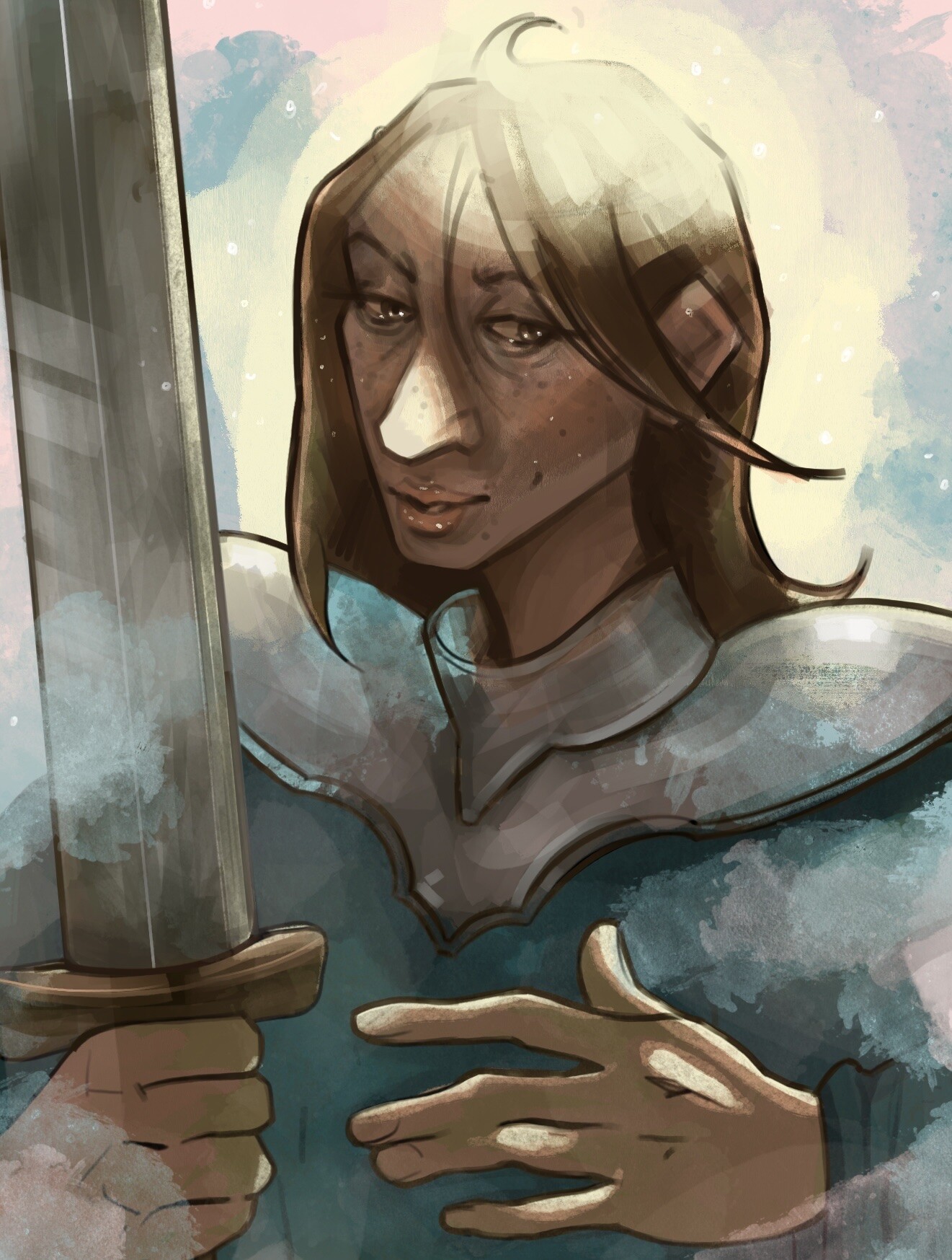 ArtStation - Character design of a knight 🗡️