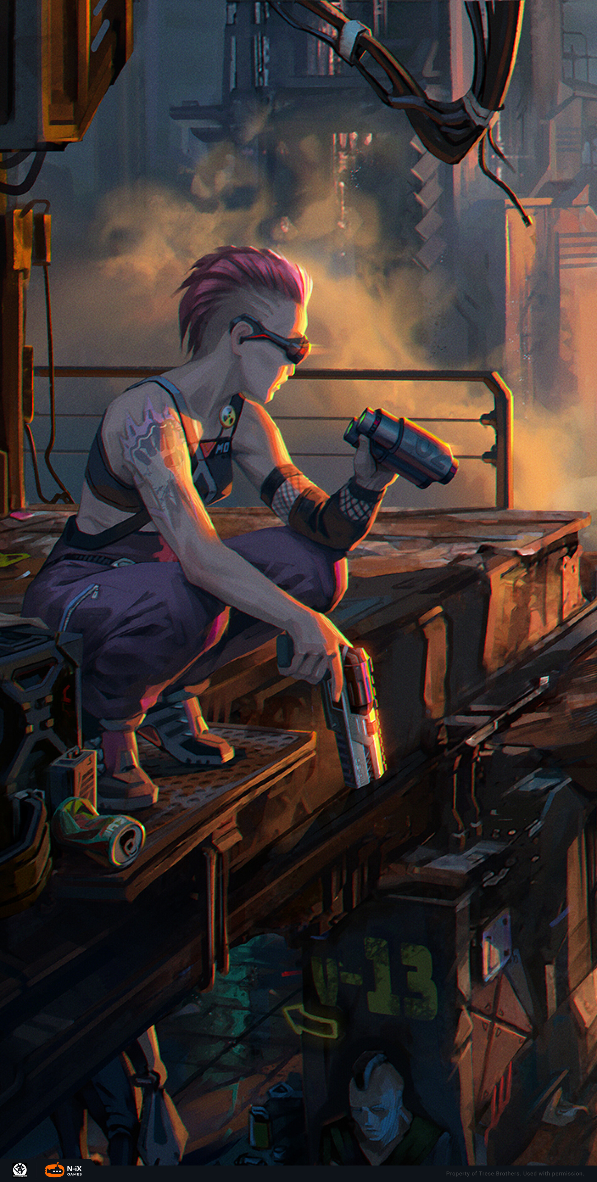 N-iX Game & VR Studio - Cyber Knights: Flashpoint – Cityscape