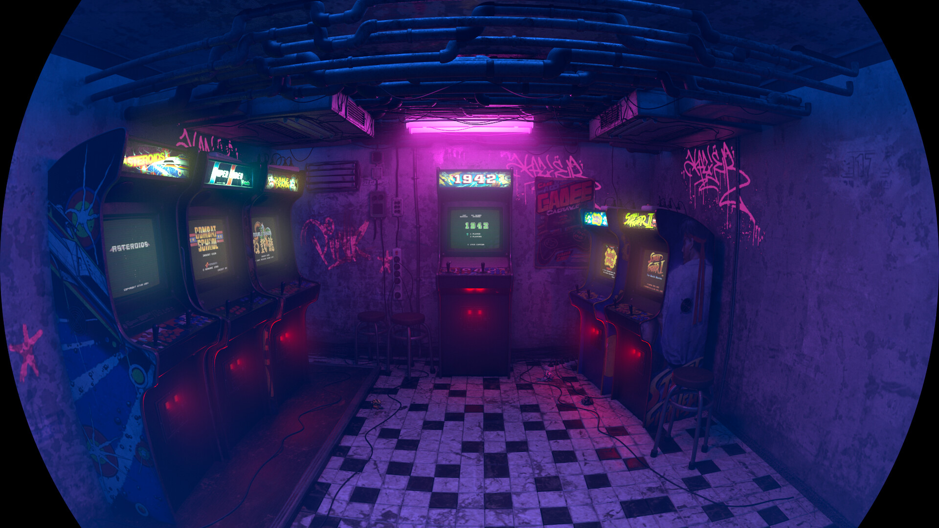 ArtStation - Arcade - Lighting Breakdown