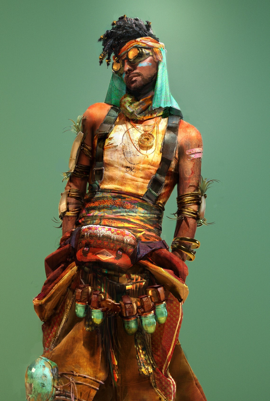 Kobe D. Bekoe - John Kohli - Character Design