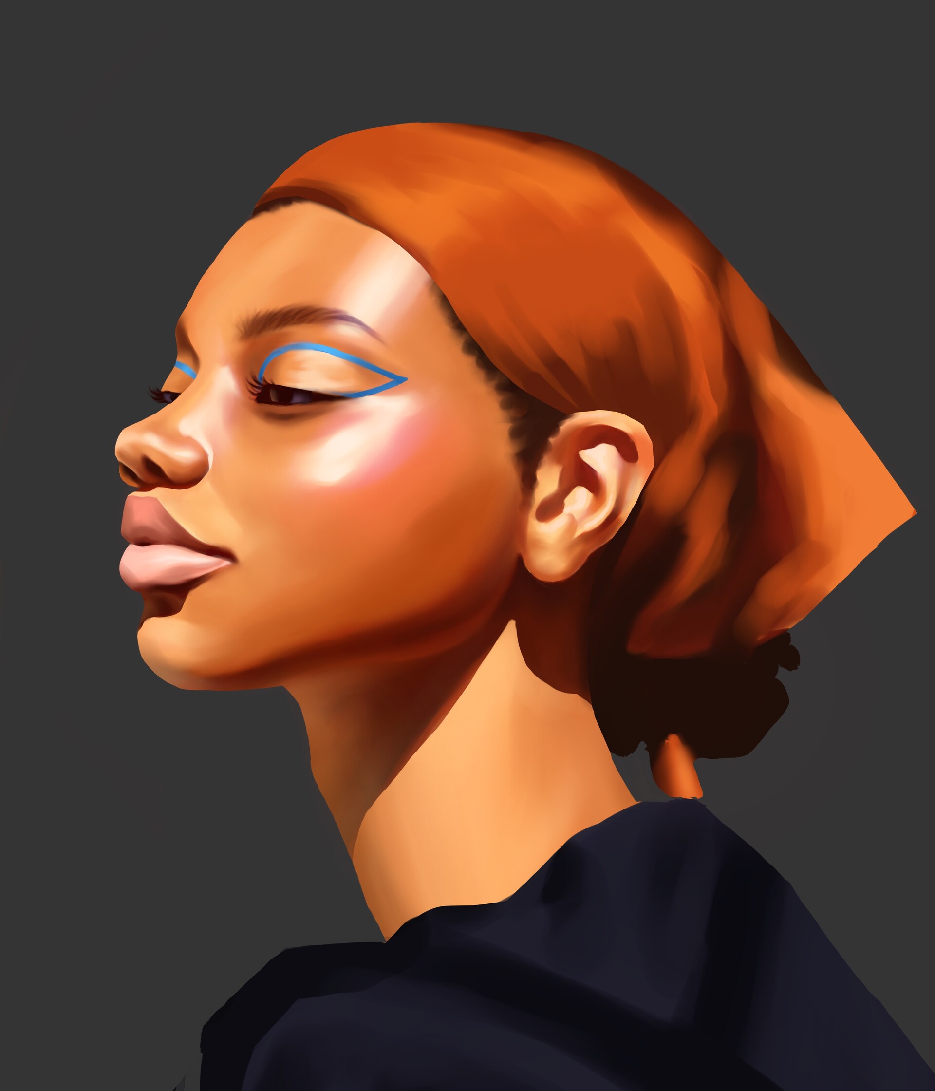 ArtStation - Portrait practice study