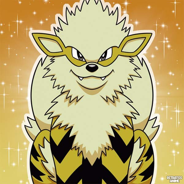ArtStation - Arcanine Shiny, Pokémon