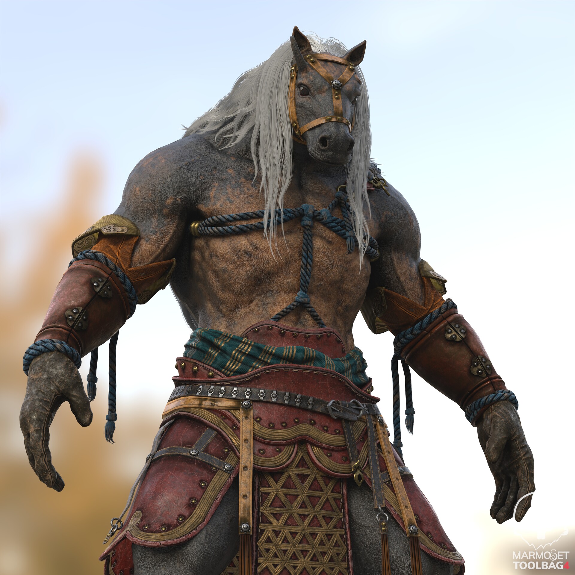 huan gugu - wukong Character Modeling——马哥