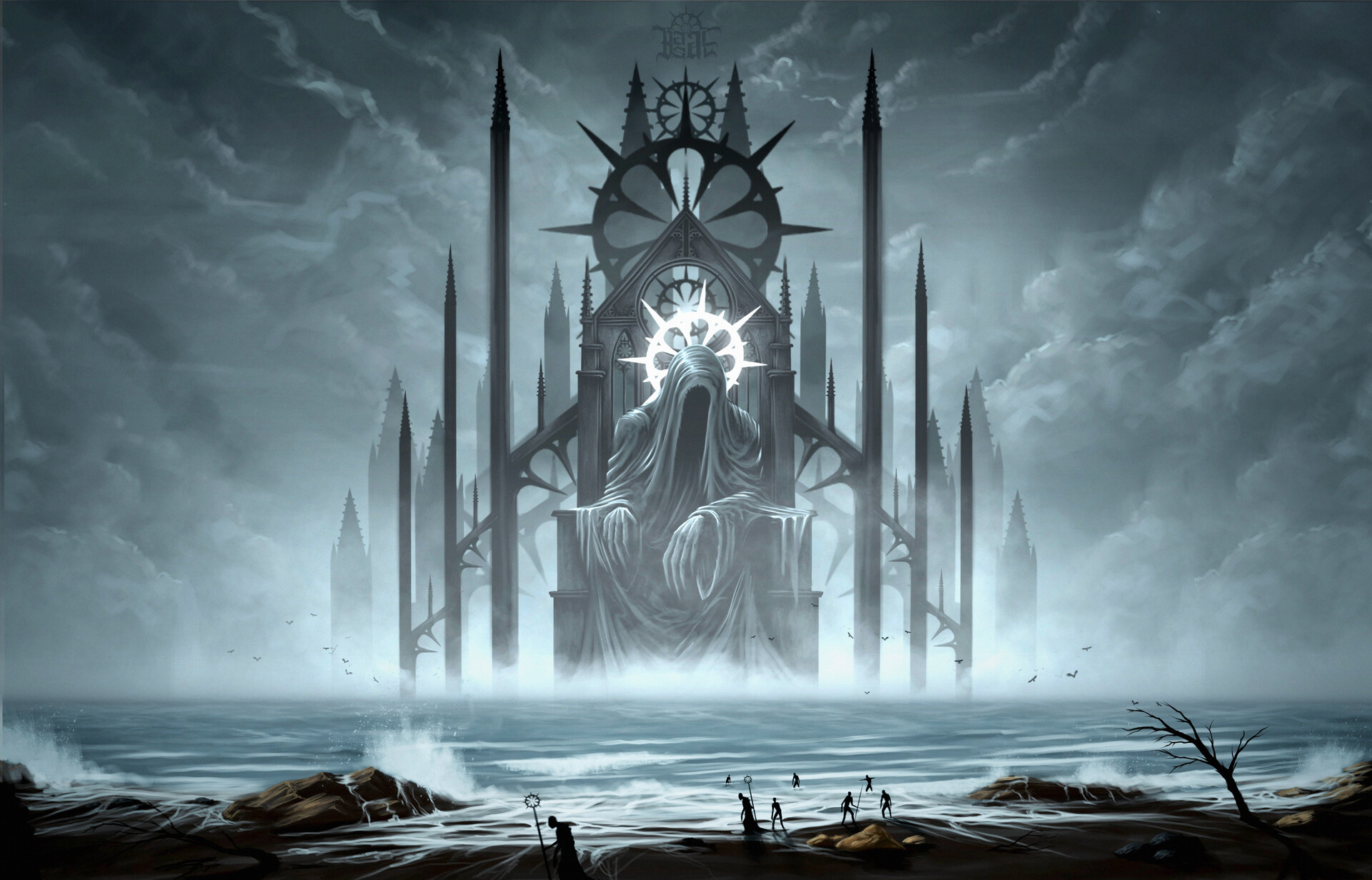 gothic throne art