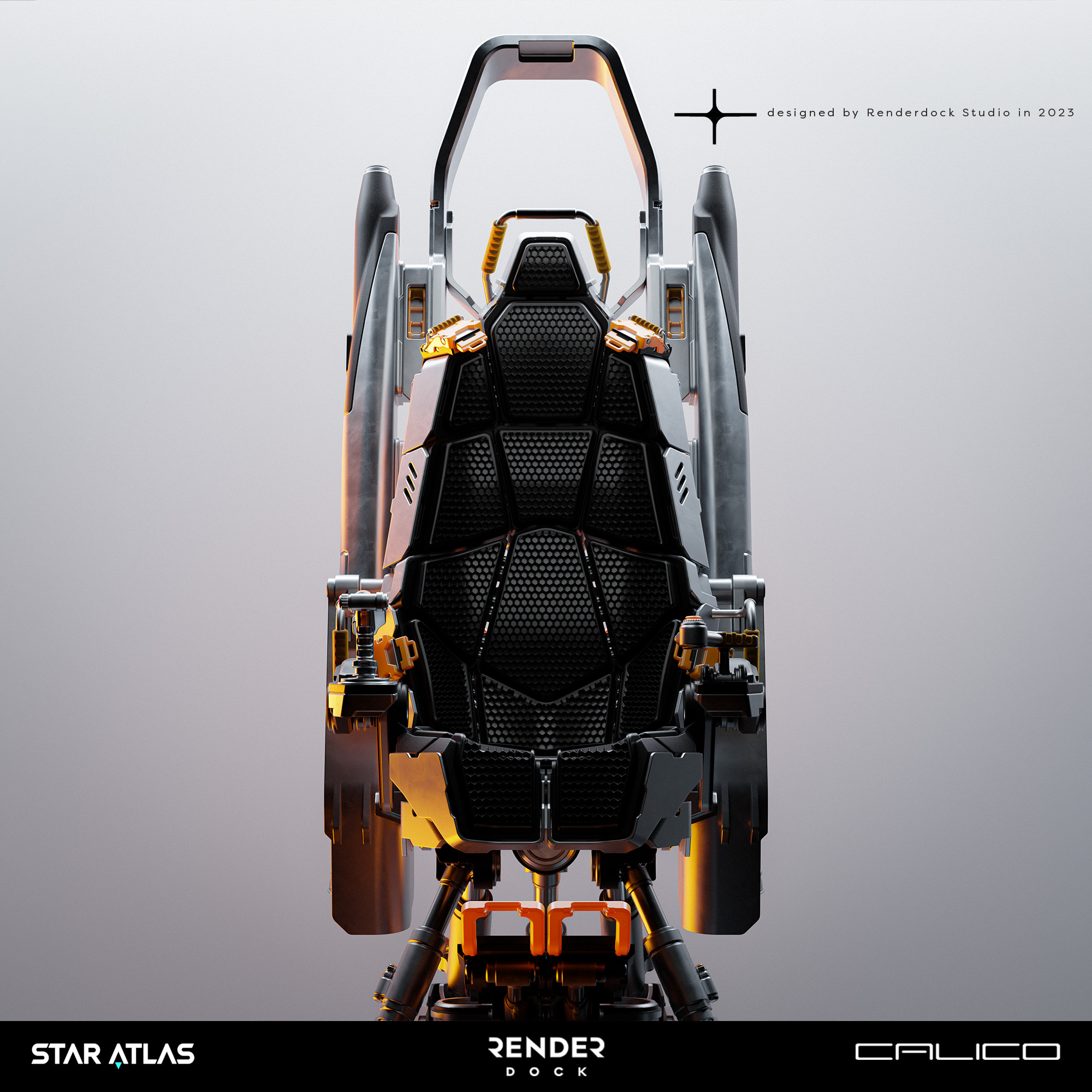 RenderDock - Adjustable chair (CONCEPT)