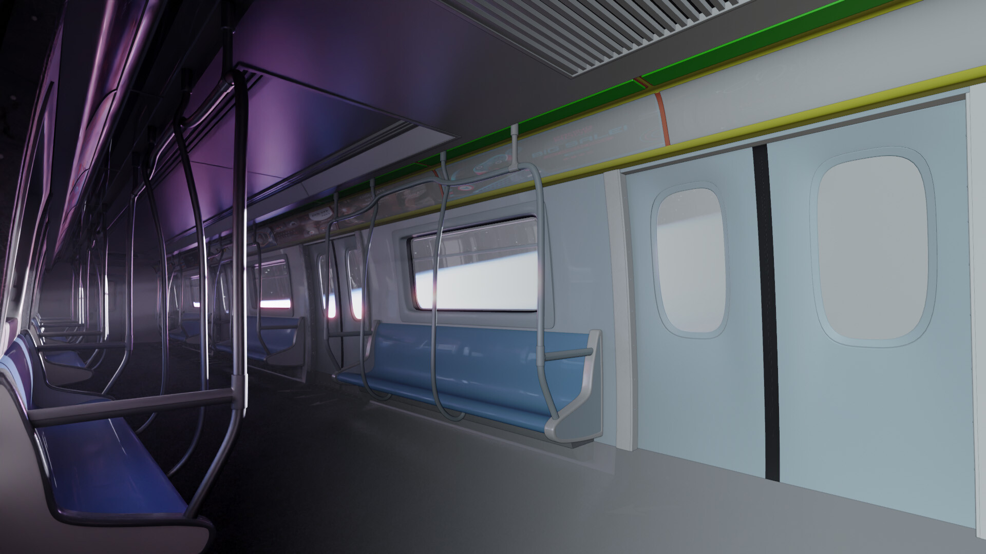 Vision_renders - Train Interior, En route to your next destination