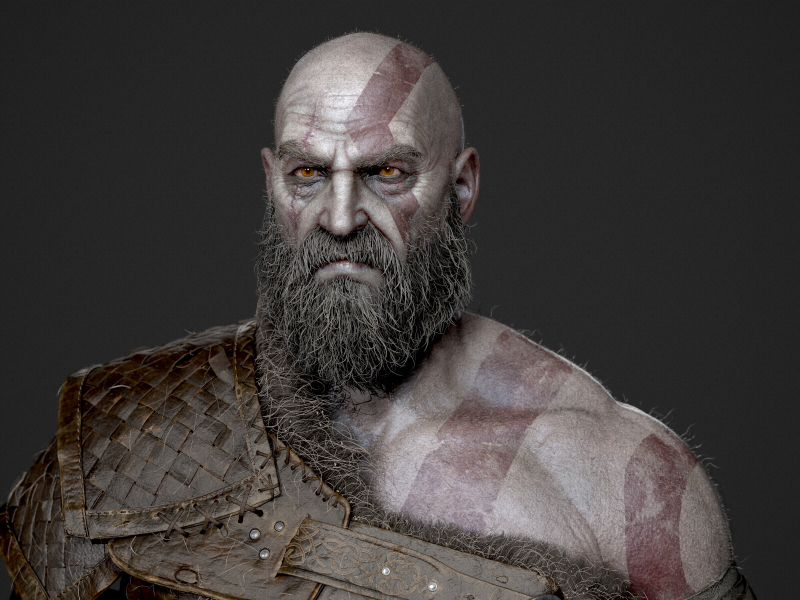 ArtStation - Kratos likeness