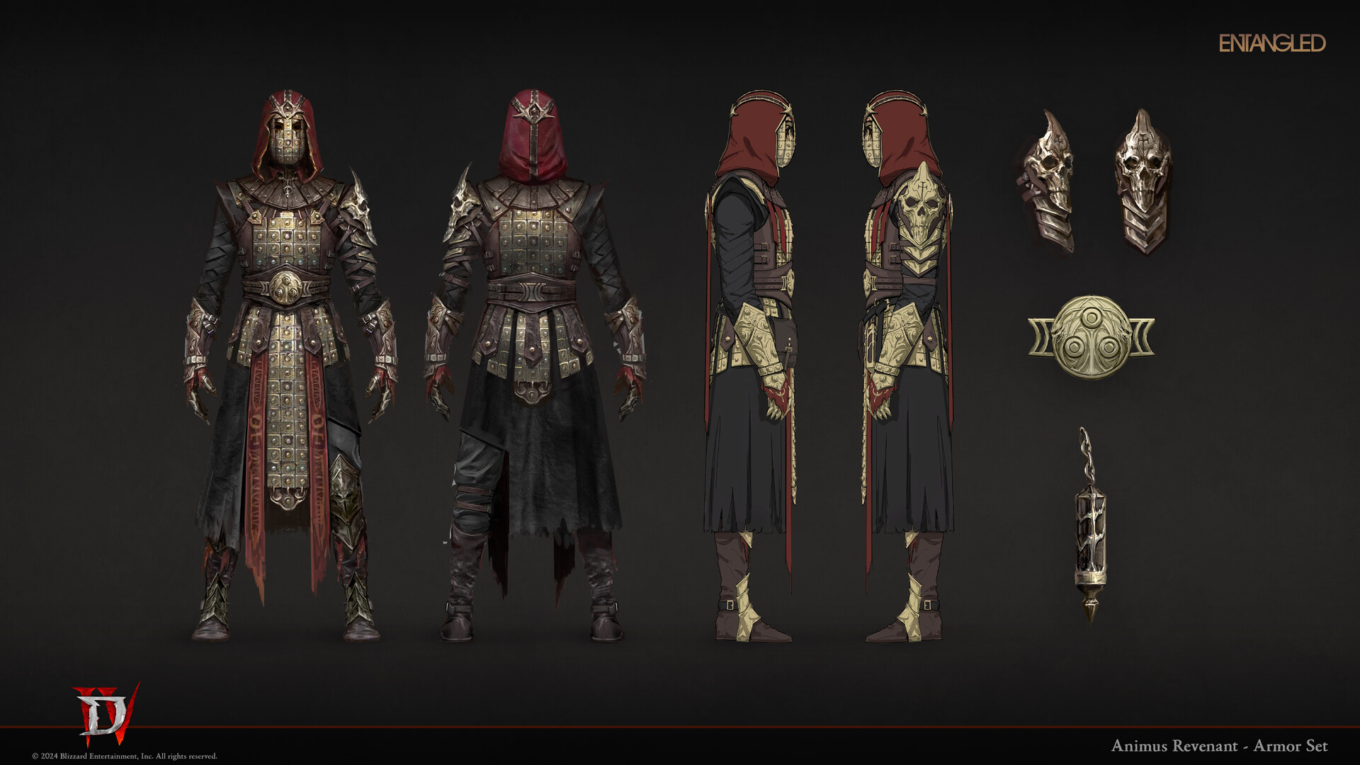 ENTANGLED Studio - Concept art assets for Diablo IV