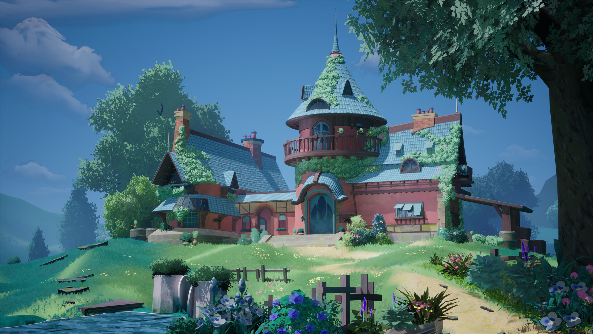 ArtStation - Pink House