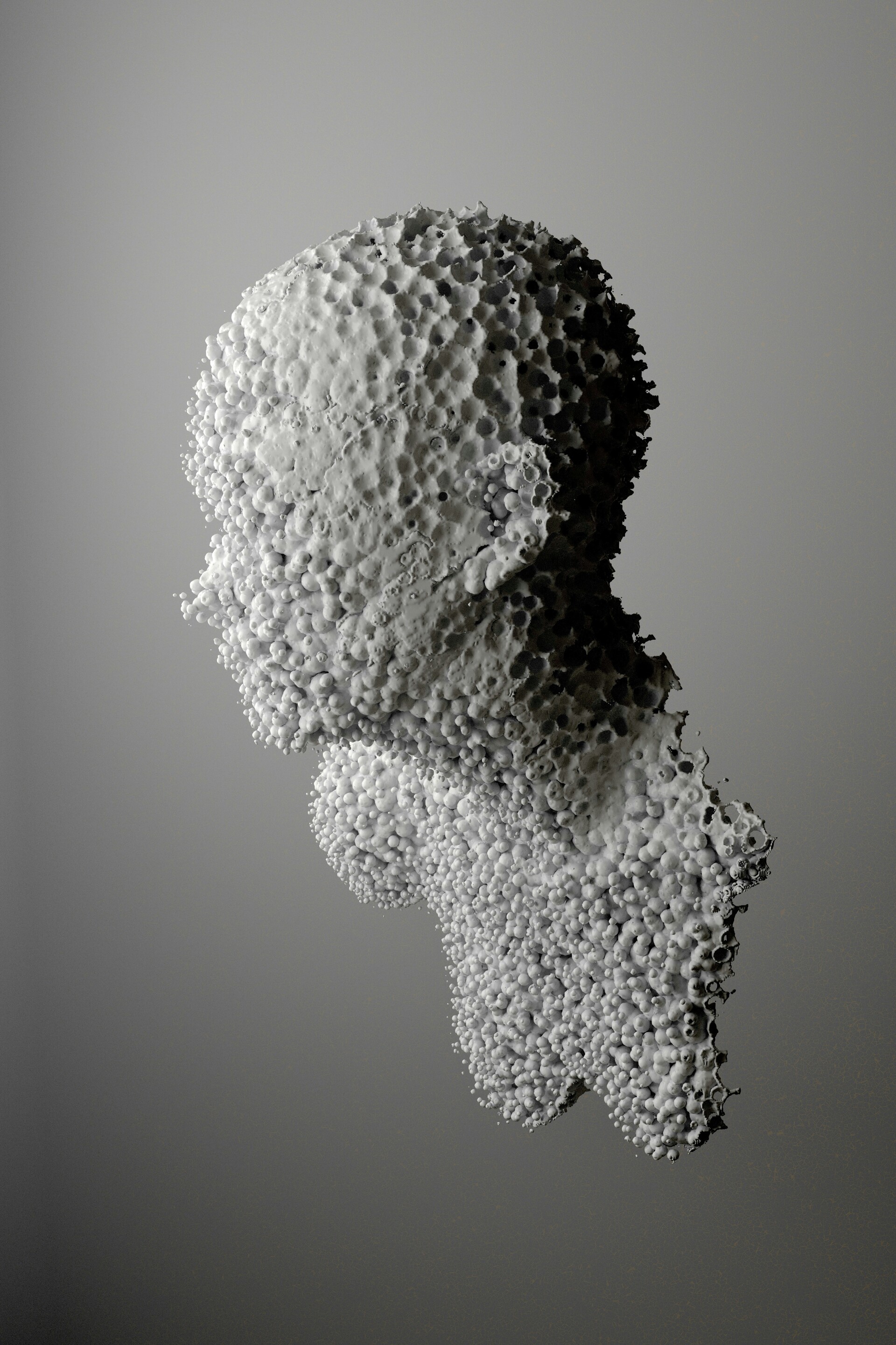 ArtStation - Abstract clay bust III