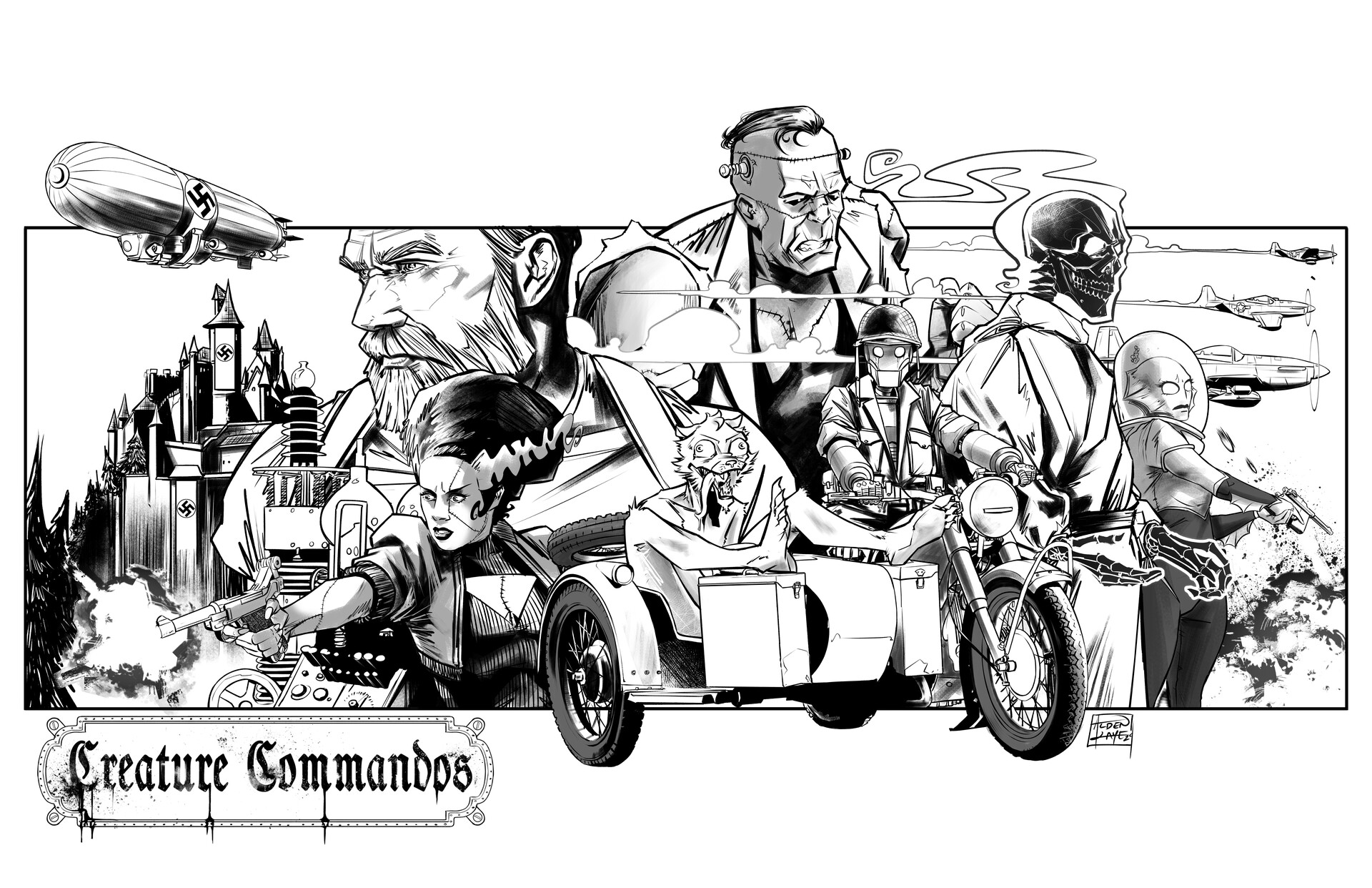 ArtStation - Creature Commandos