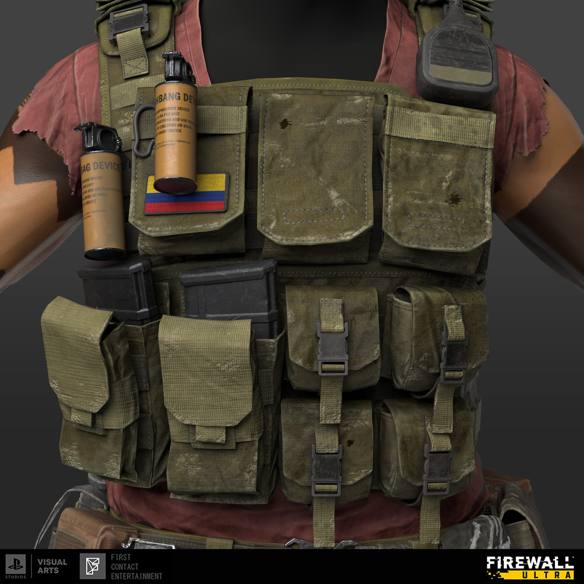 Jacob Regan Art - Firewall Ultra Characters