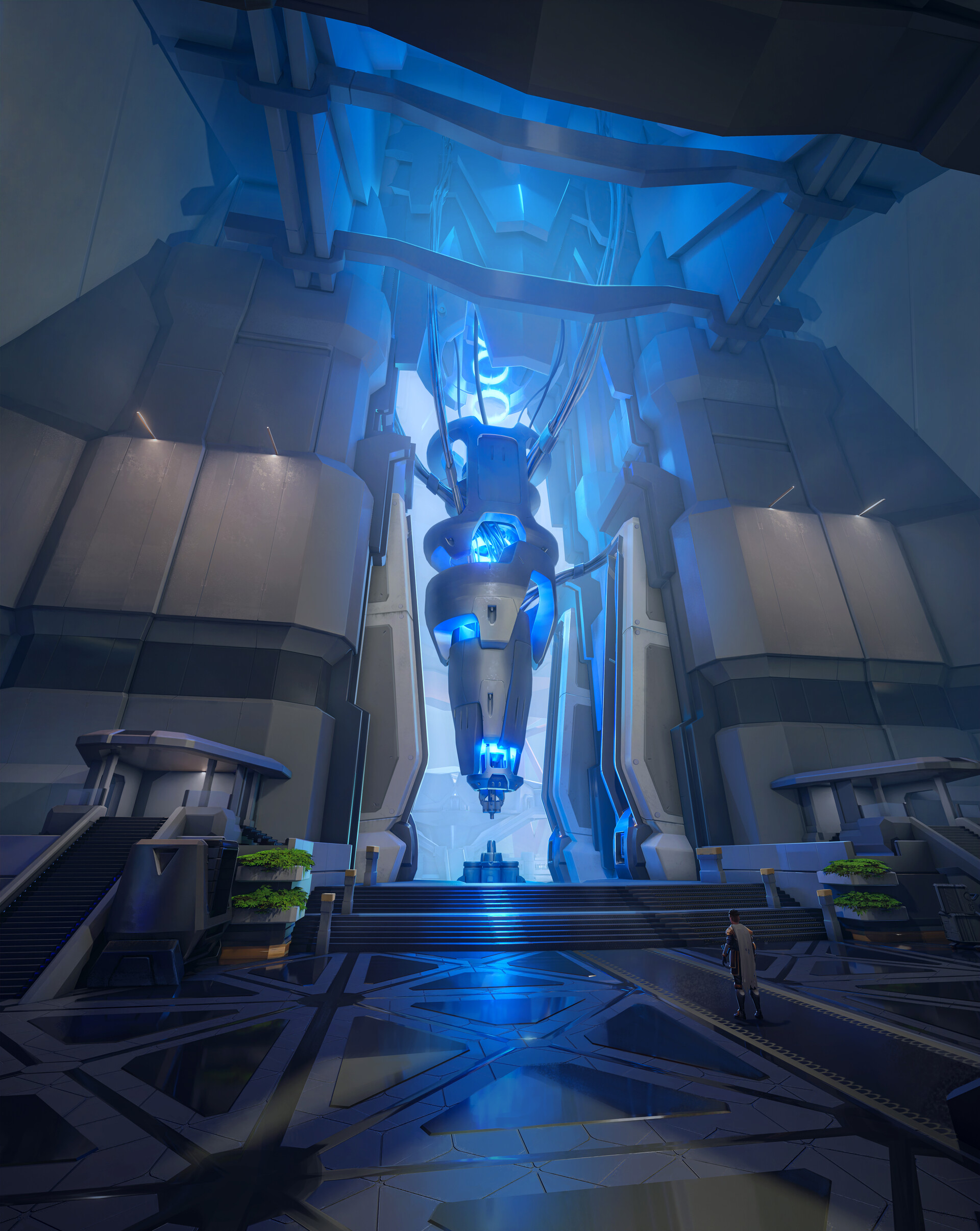 Billy Roberts - The Ether Core - Concept art NewGanymede