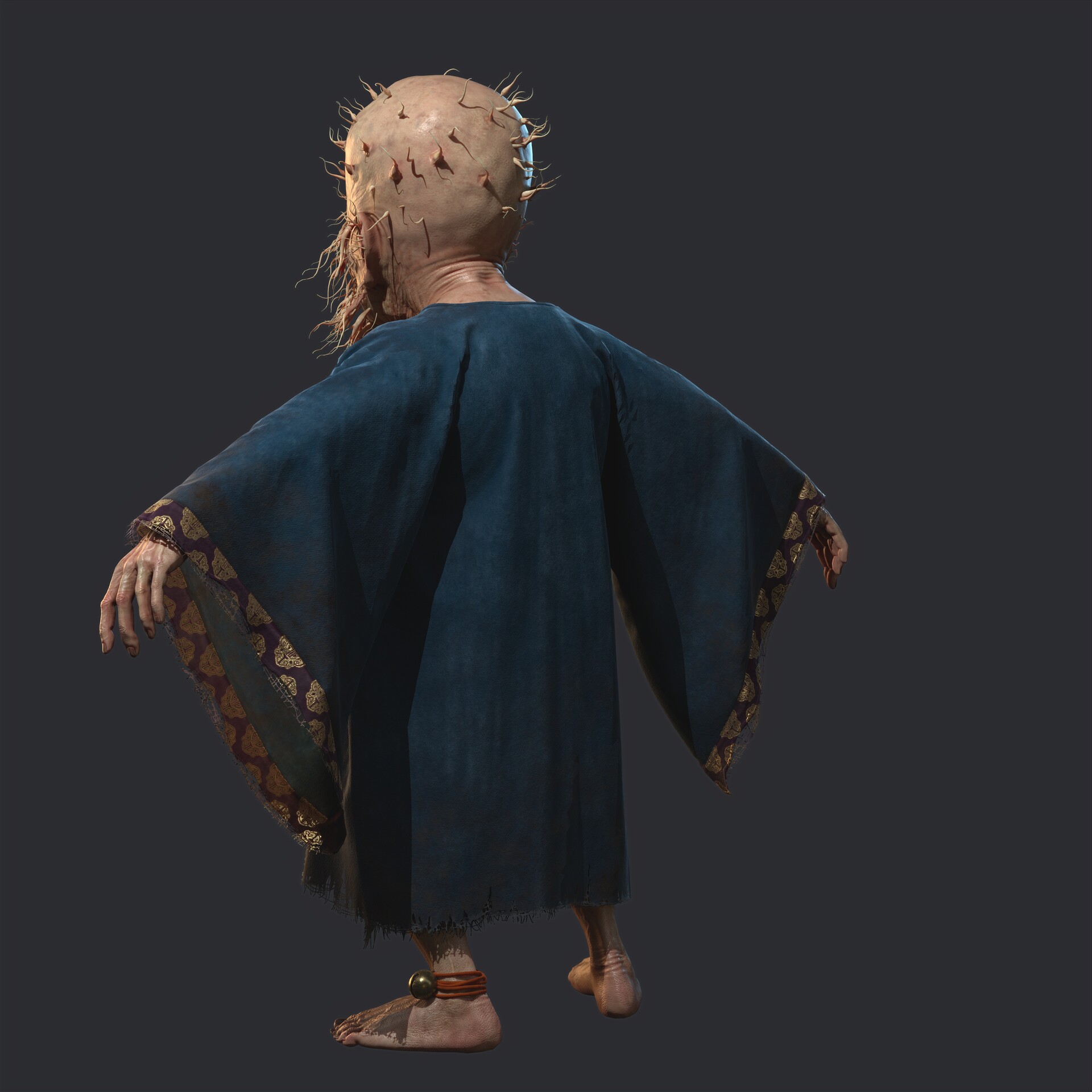 huan gugu - wukong Character Modeling_黑风山土地