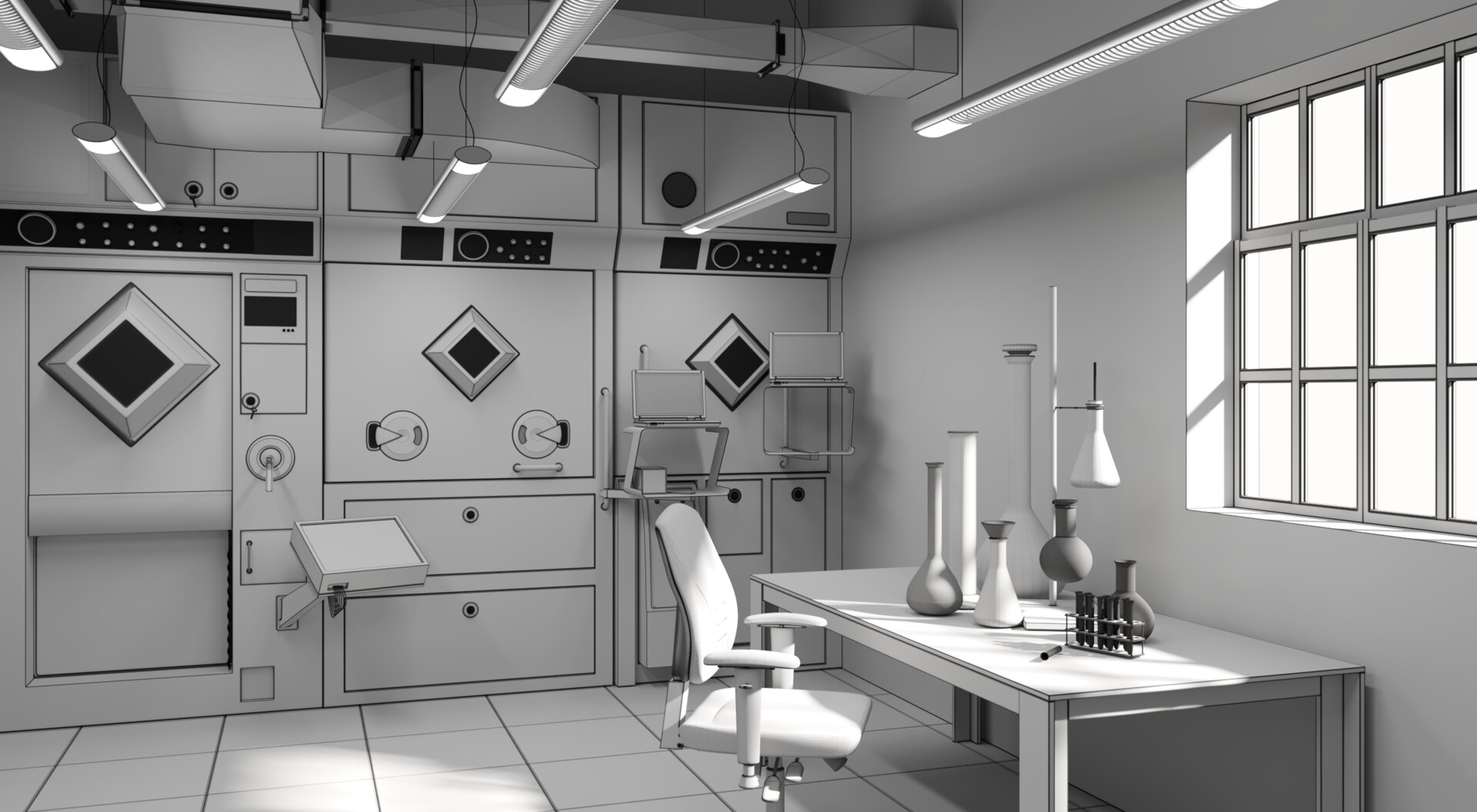 ArtStation - 3d laboratory