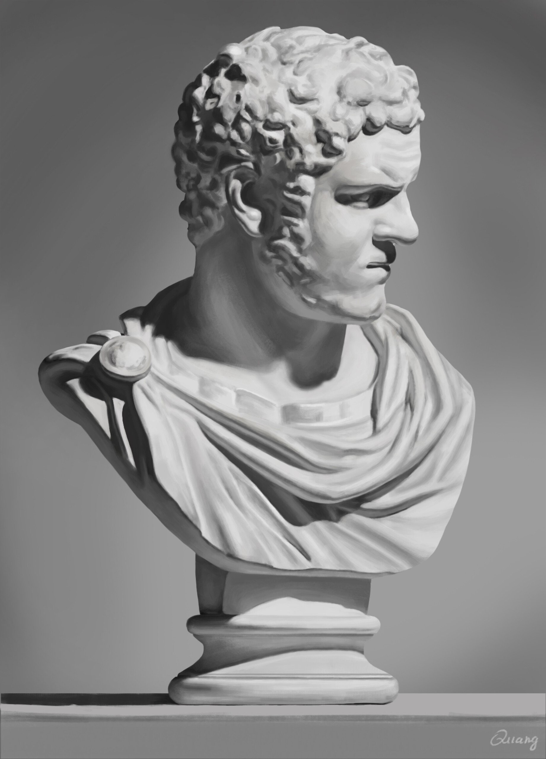 ArtStation - Plaster statue